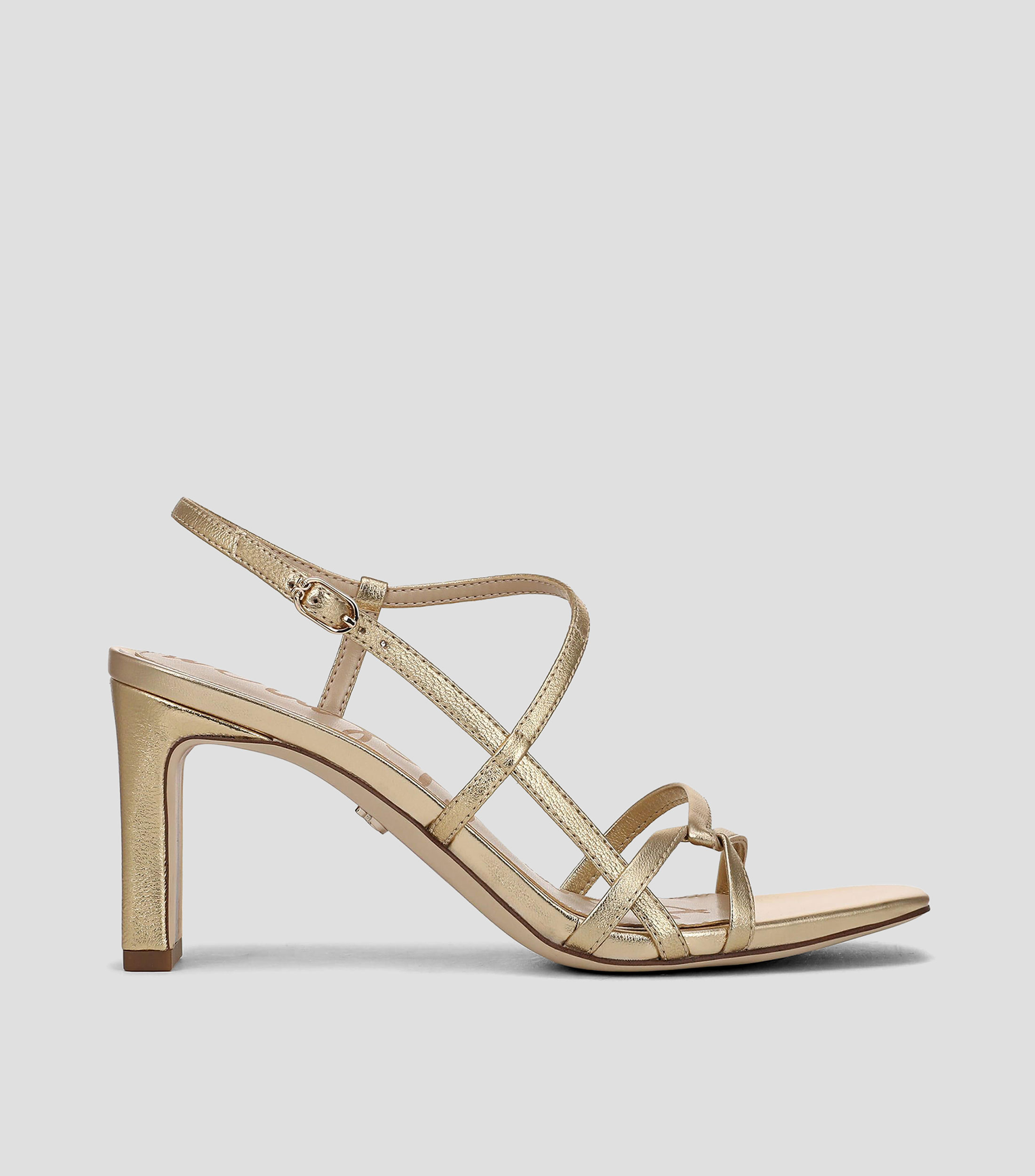 Sam Edeman Sandalias con tacón alto ancho Emmie Mujer |El Palacio de Hierro