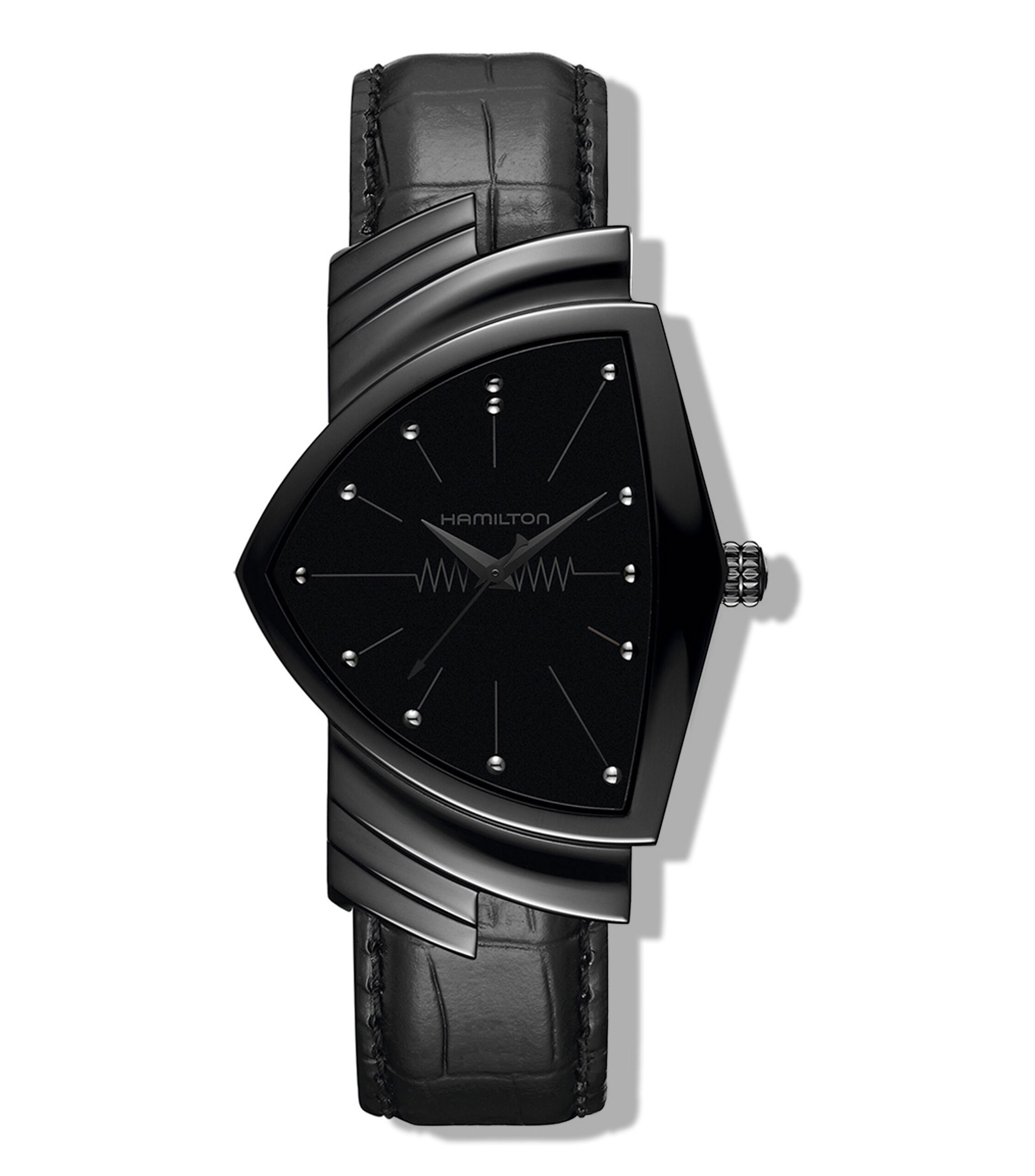 Hamilton Reloj Unisex Ventura Casual, Negro - El Palacio de Hierro