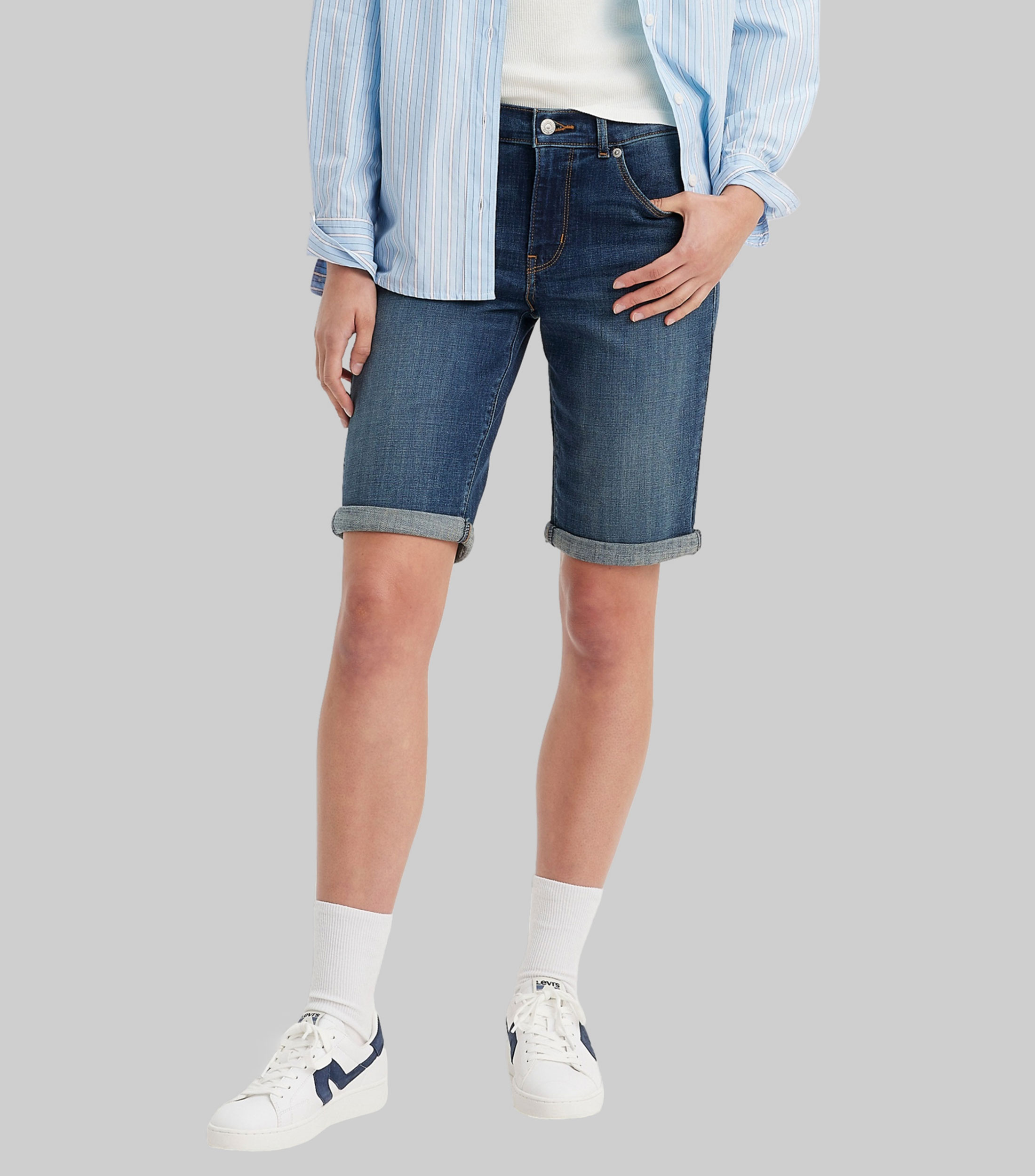 Levi's: Bermuda de mezclilla Mujer | El Palacio de Hierro