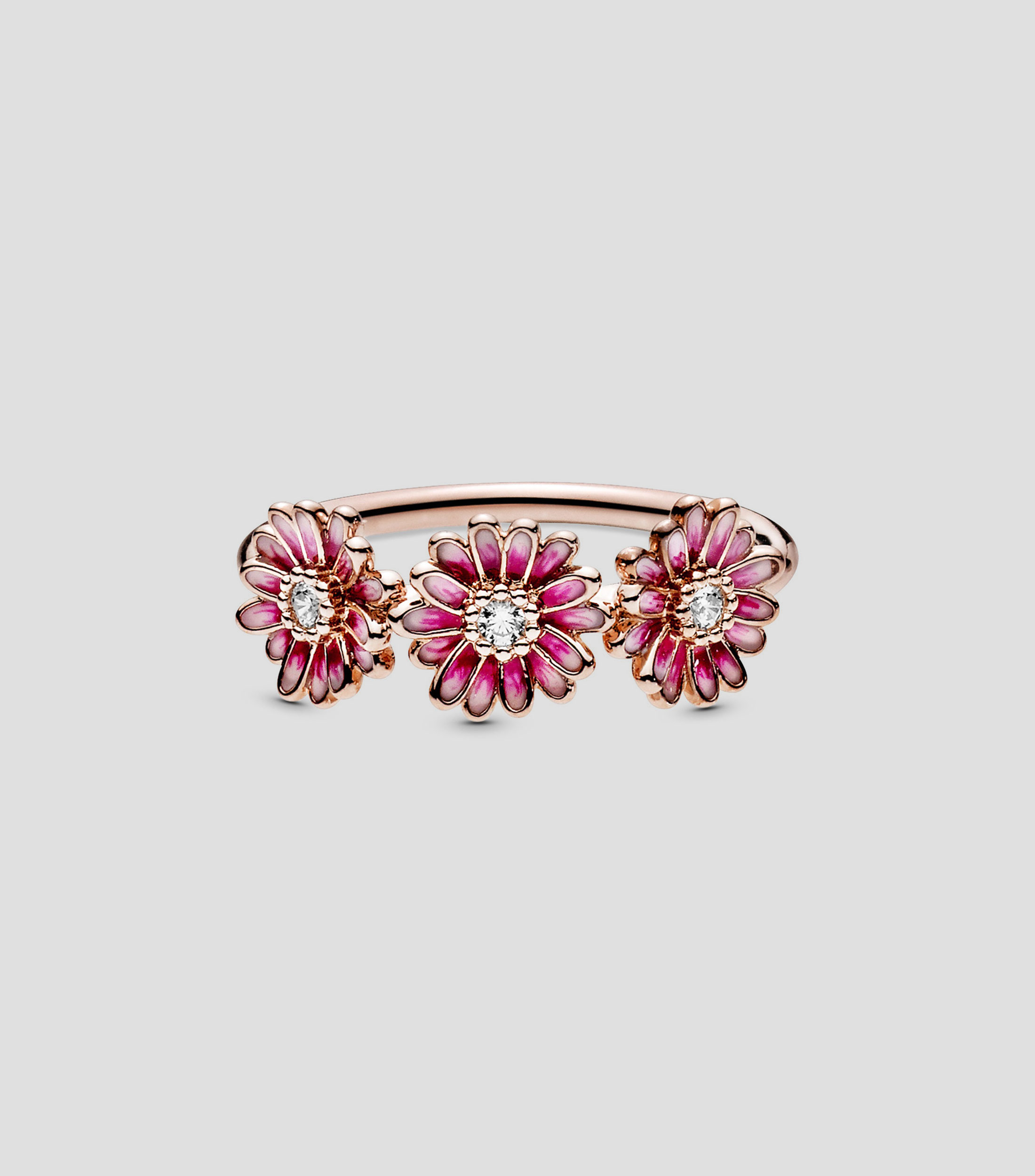 Pandora Anillo Flores con Circonias Mujer Talla: 52 - El Palacio de Hierro