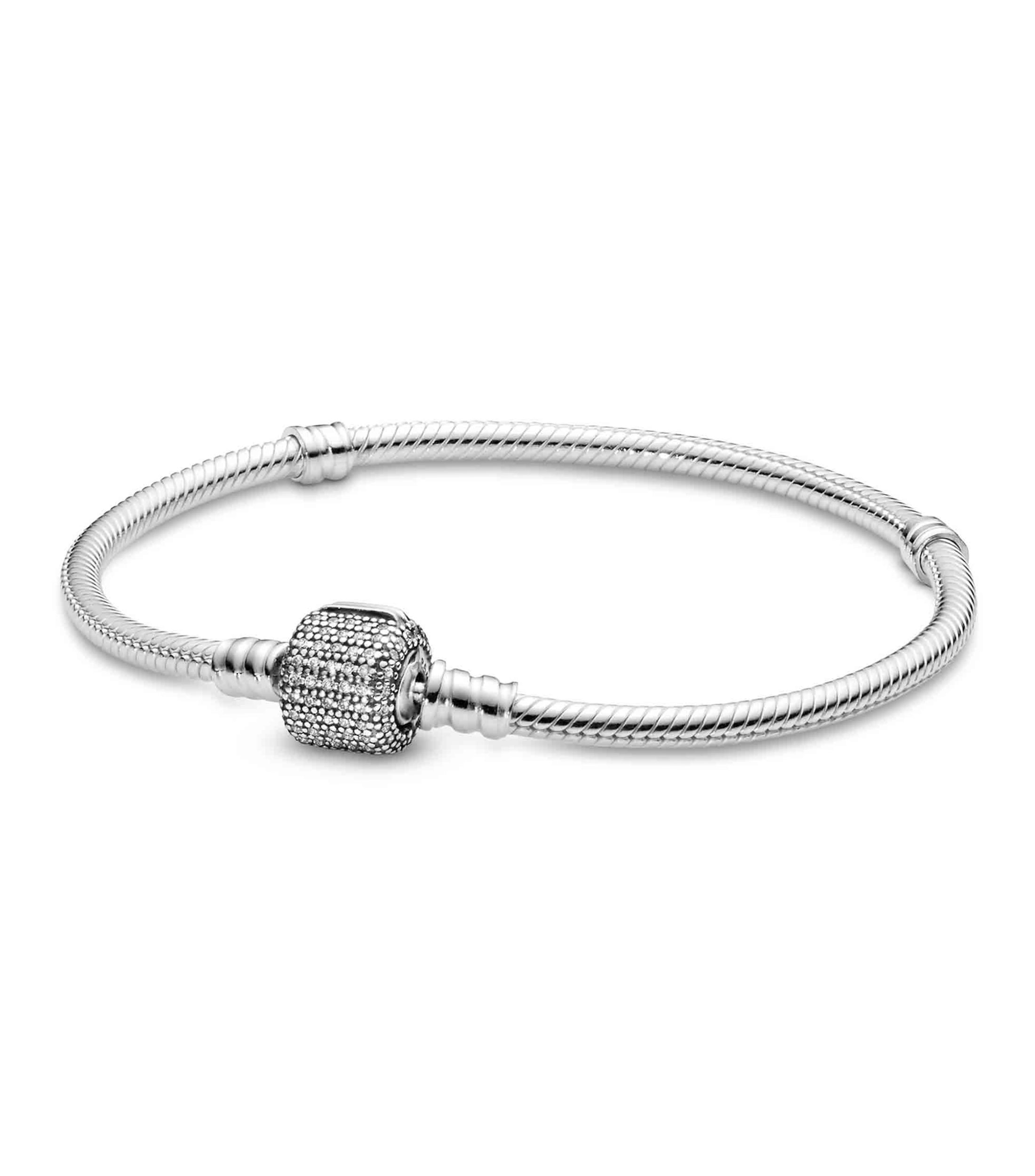 Pandora: Brazalete en plata Pandora Signature Mujer | El Palacio de Hierro
