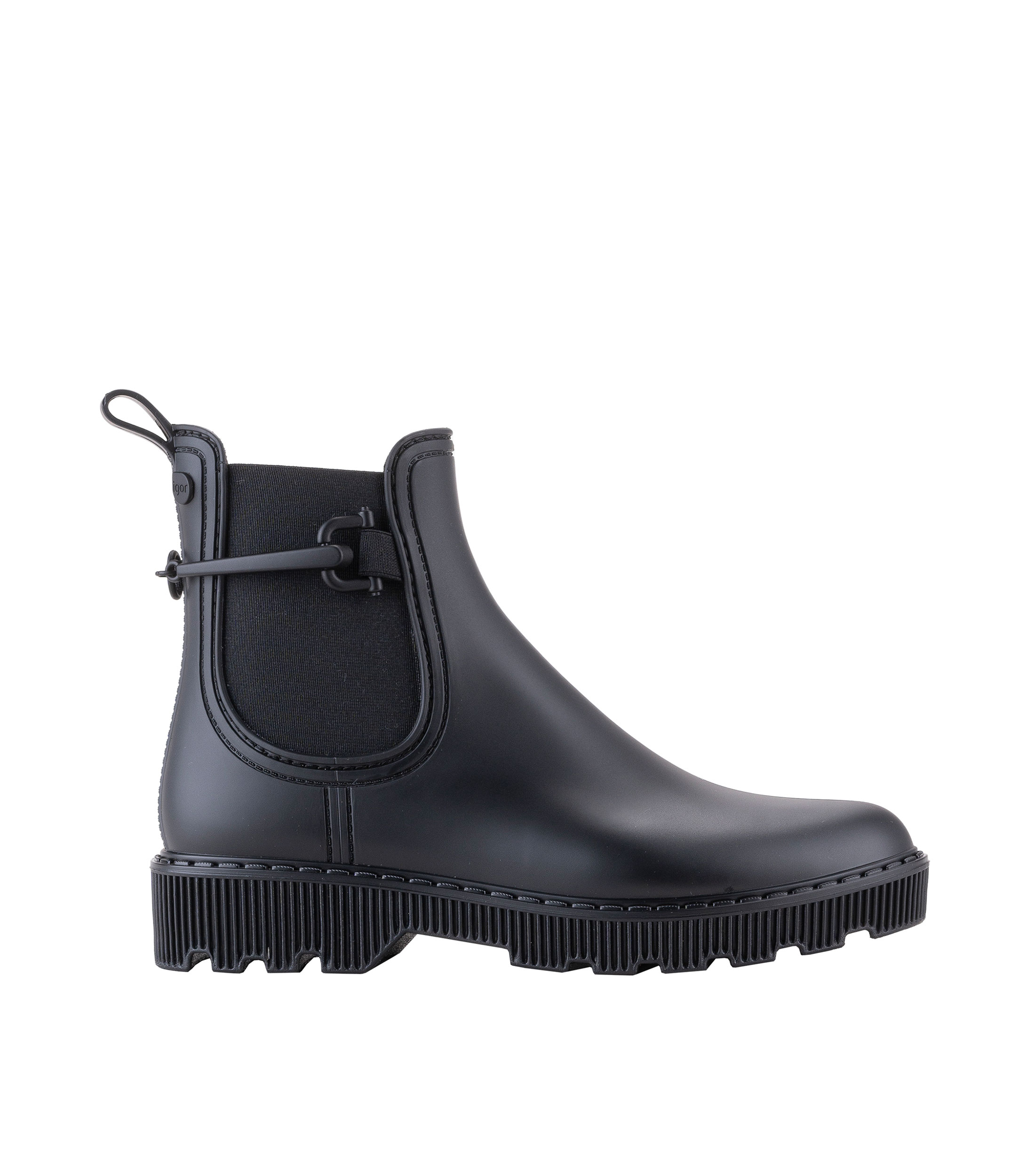 Igor: Botines Chelsea Soho Negros con tacón bajo ancho Mujer | El ...