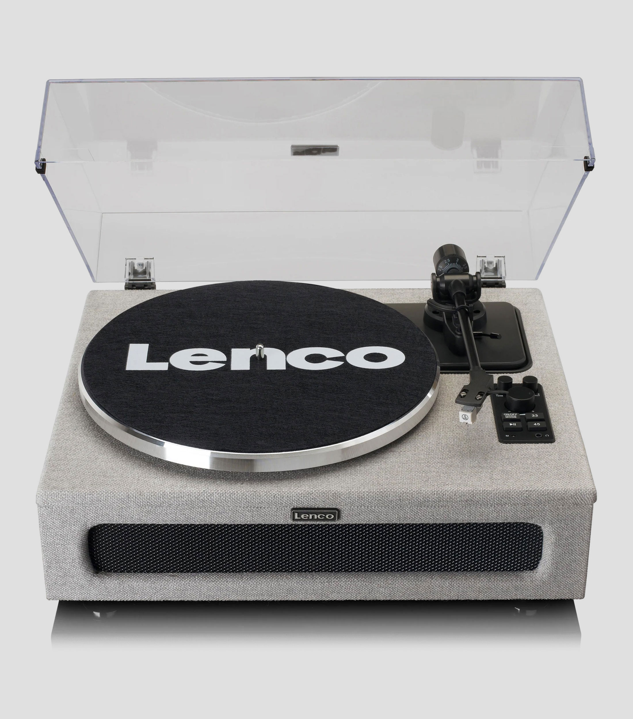 Lenco: Minicomponente con Tornamesa LS440GY Gris | El Palacio de Hierro