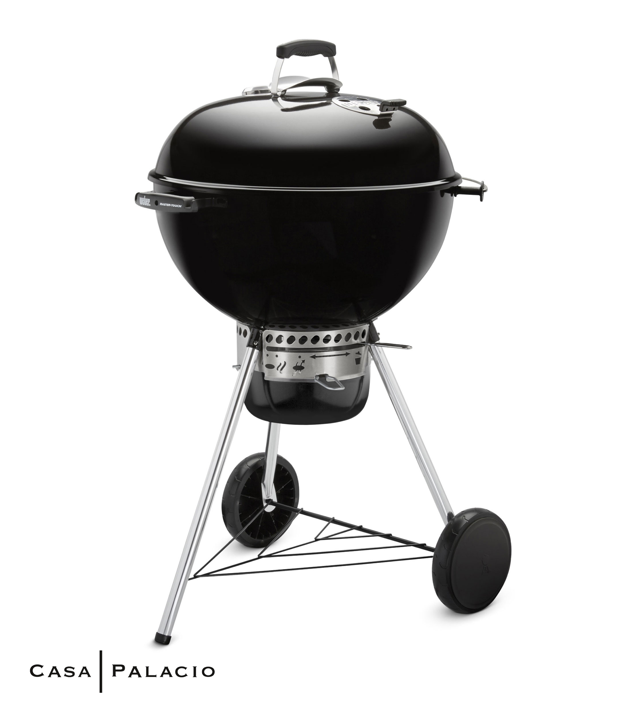 Weber Paquete Asador de Carbón MT en Acero Porcelanizado Negro - El ...