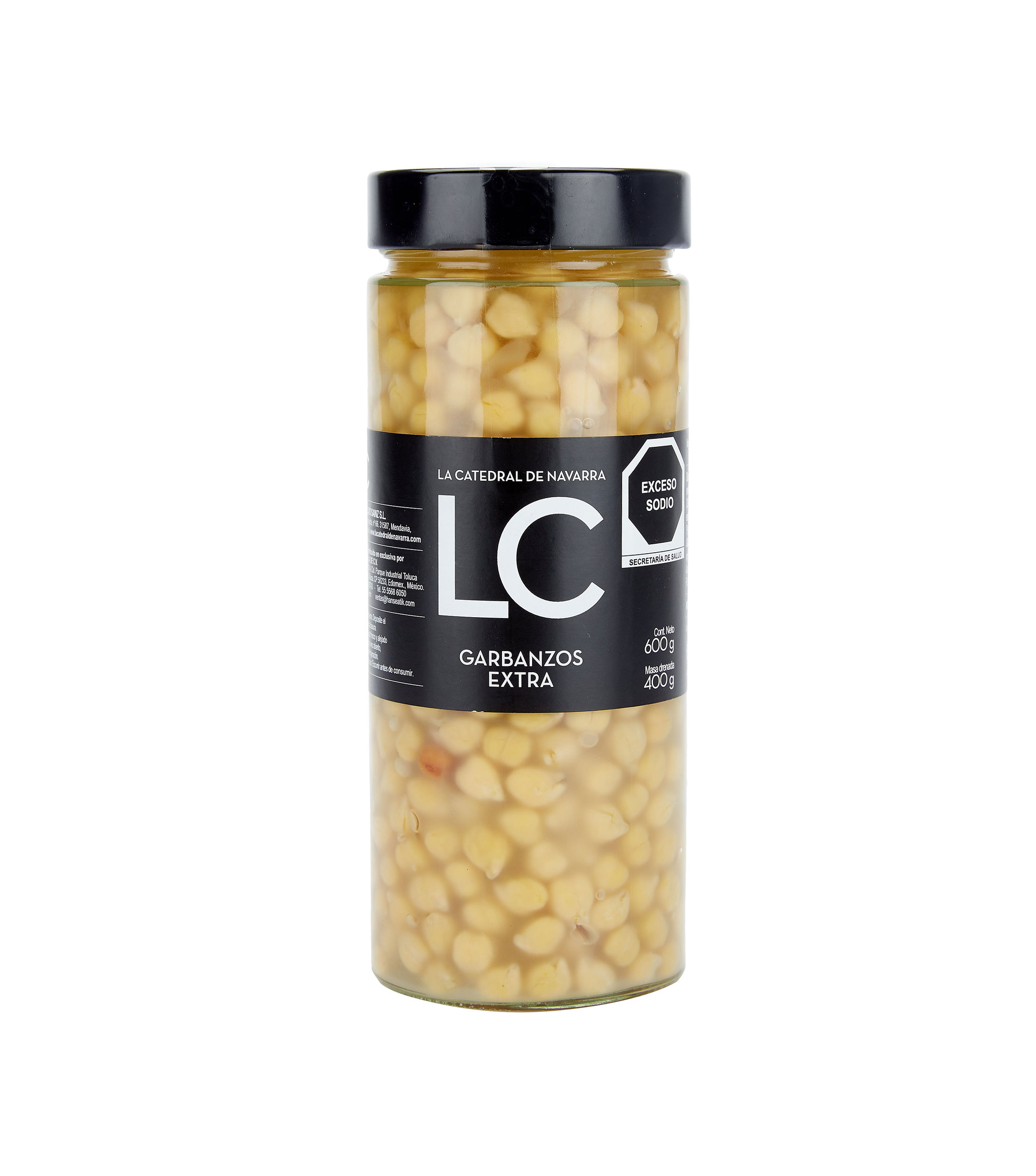 La Catedral De Navarra Garbanzos Extra, 600 g - El Palacio de Hierro