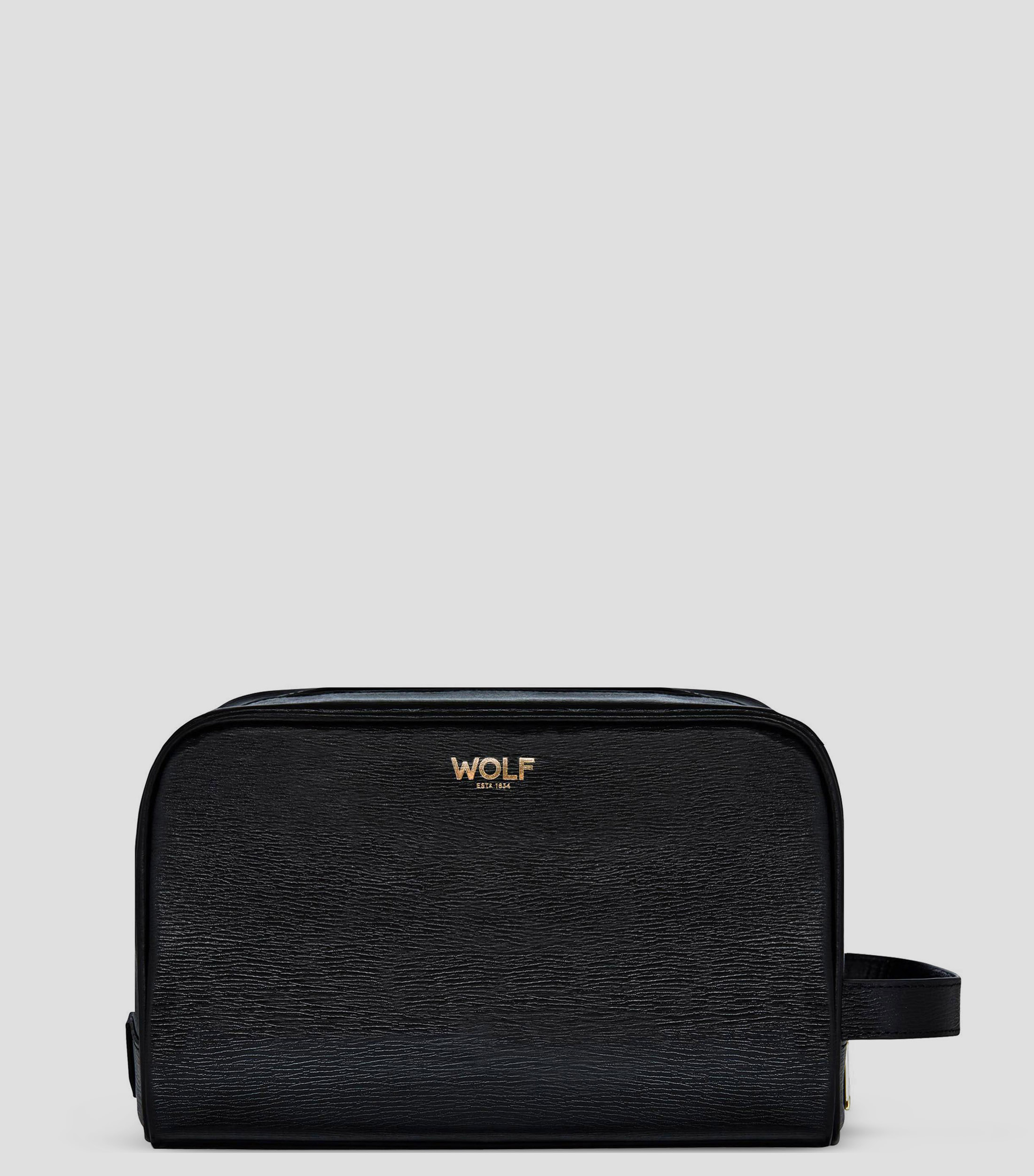 Wolf: Neceser W Logo Negro Hombre | El Palacio de Hierro