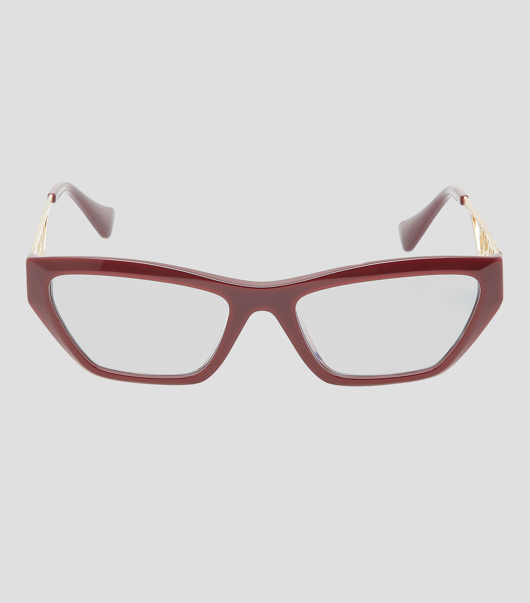 Versace | Lentes oftálmicos Ojo de gato Vino Mujer | El Palacio de Hierro