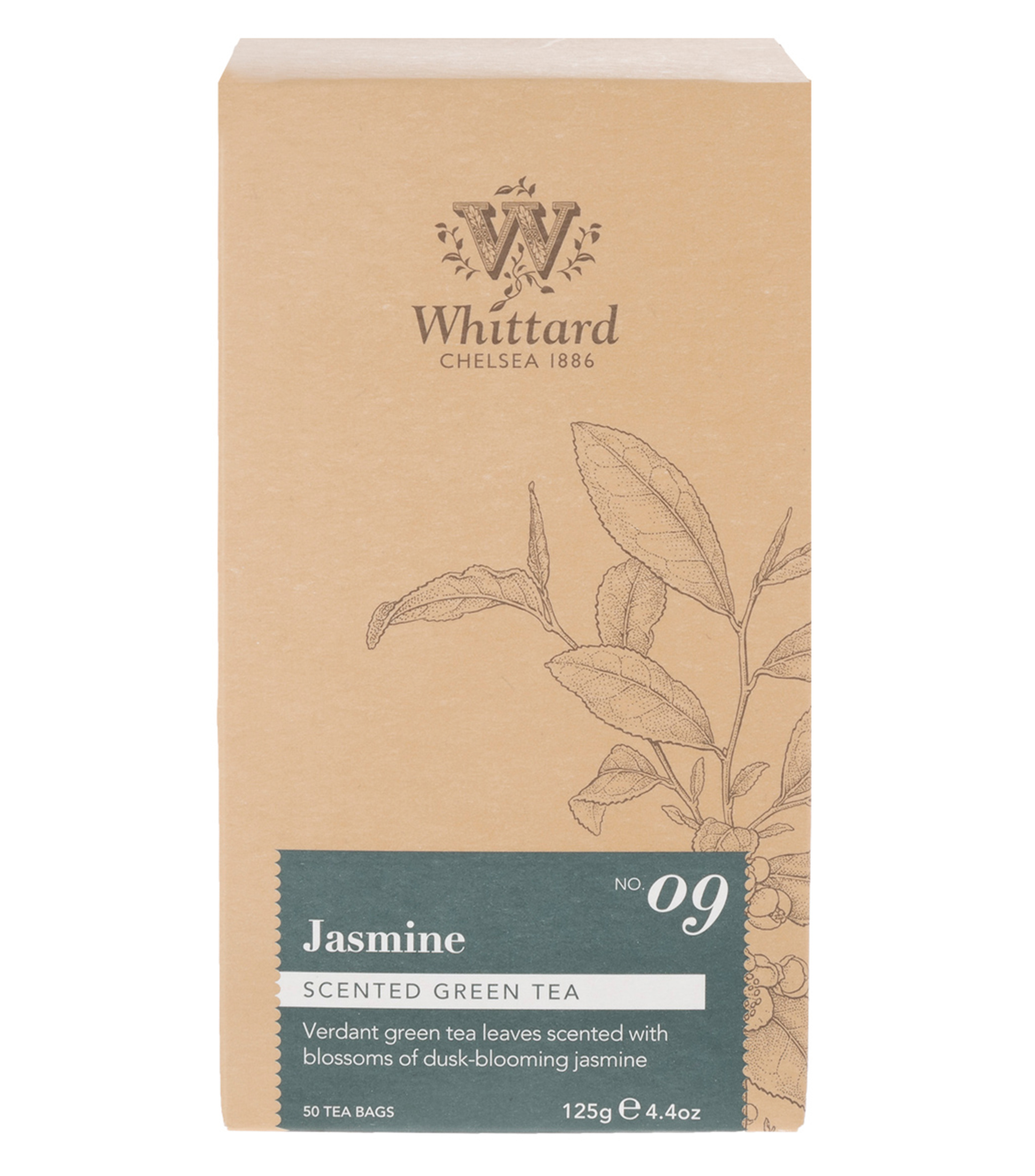 Whittard Té Verde Jasmine 125 g - El Palacio de Hierro