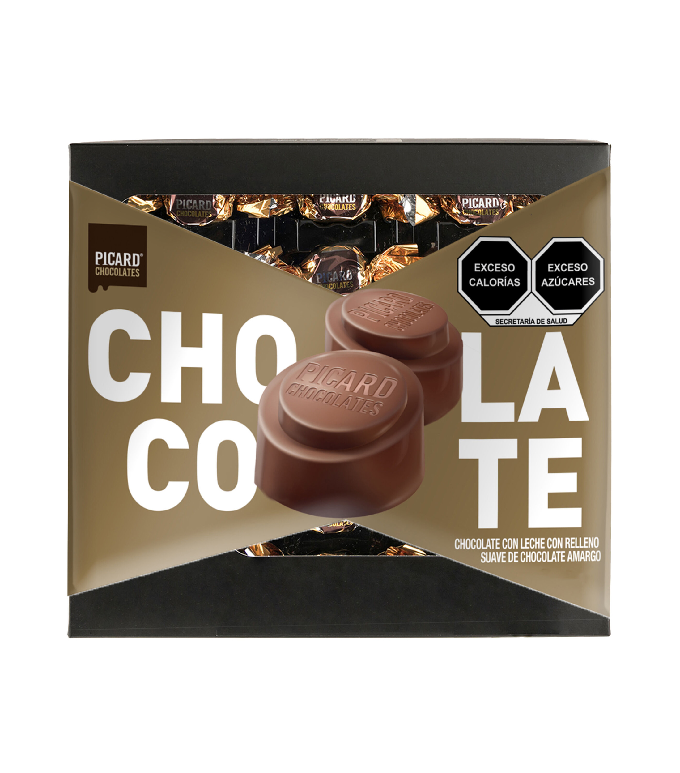 Picard Chocolate Relleno Suave, 160 g - El Palacio de Hierro