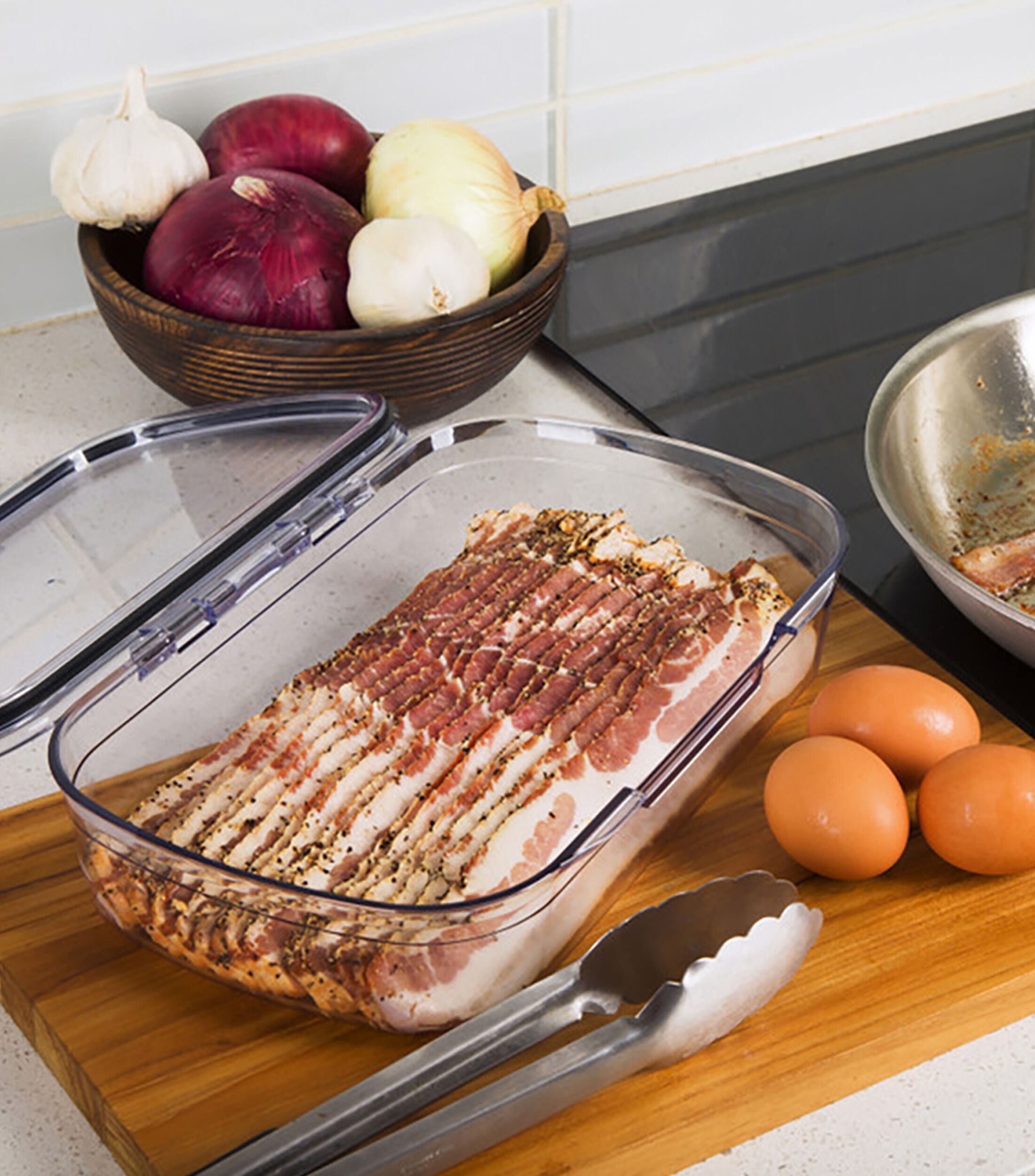 Progressive: Contenedor Deli para carnes y quesos de 1650 gr en ...