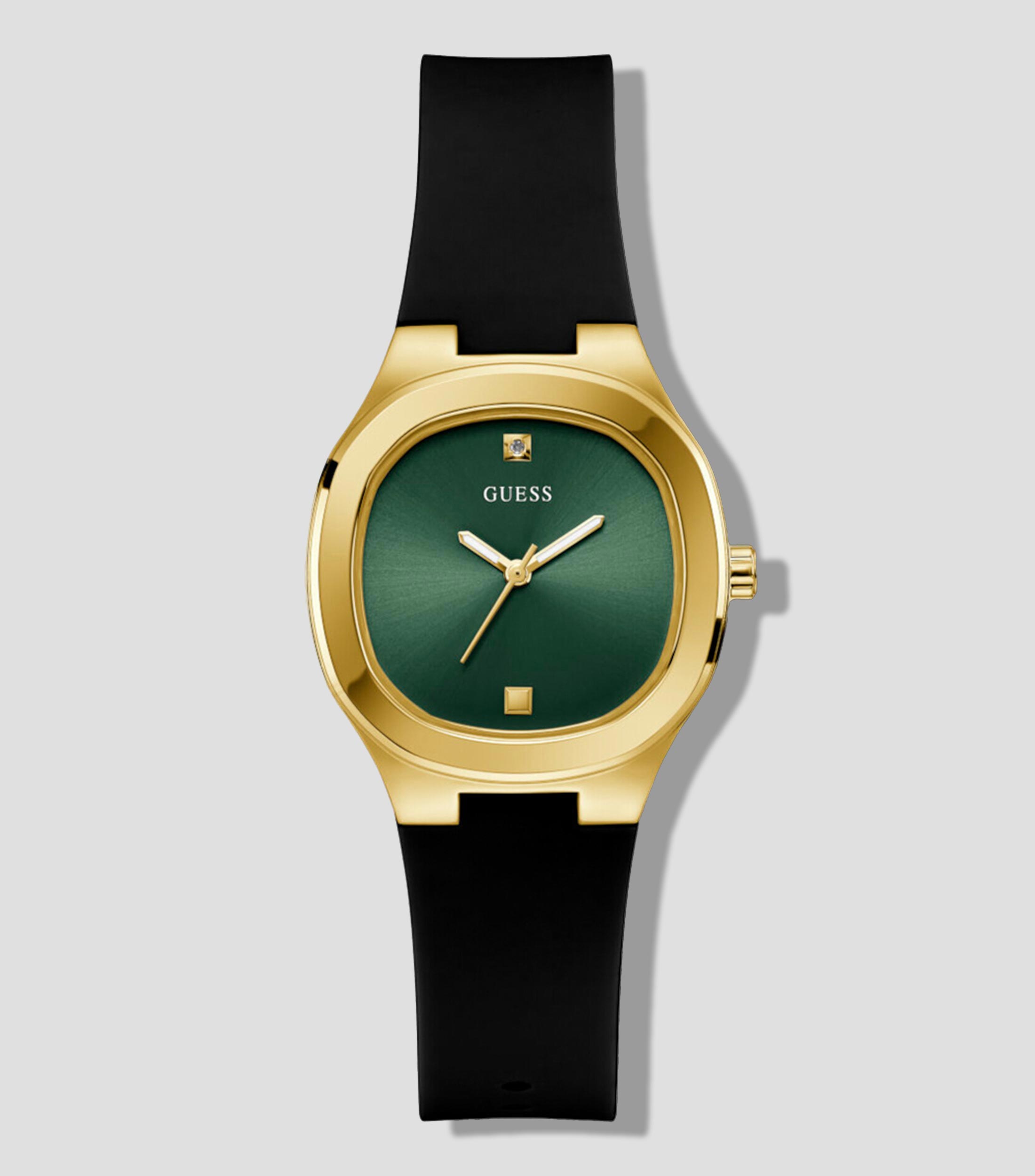 Guess: Reloj para Mujer casual Eve dorado, verde | El Palacio de Hierro