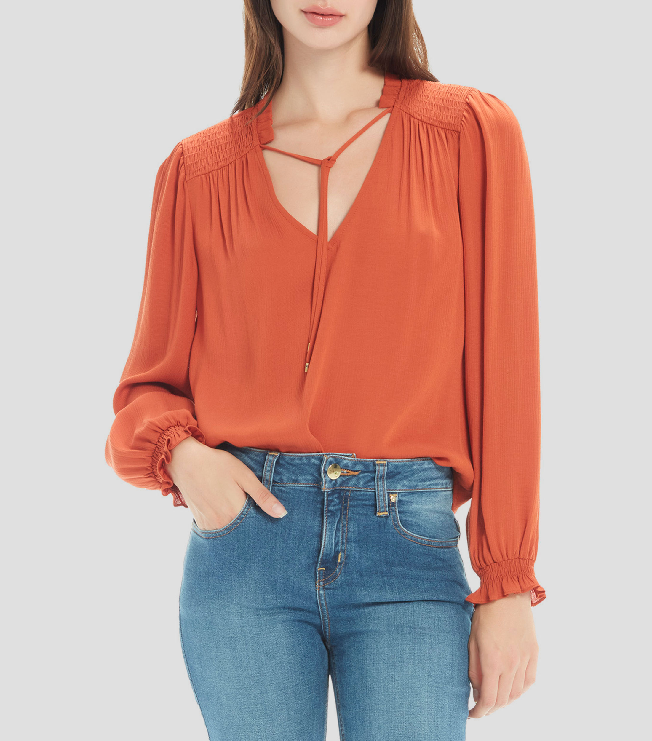 Julio Blusa con manga larga Mujer - El Palacio de Hierro