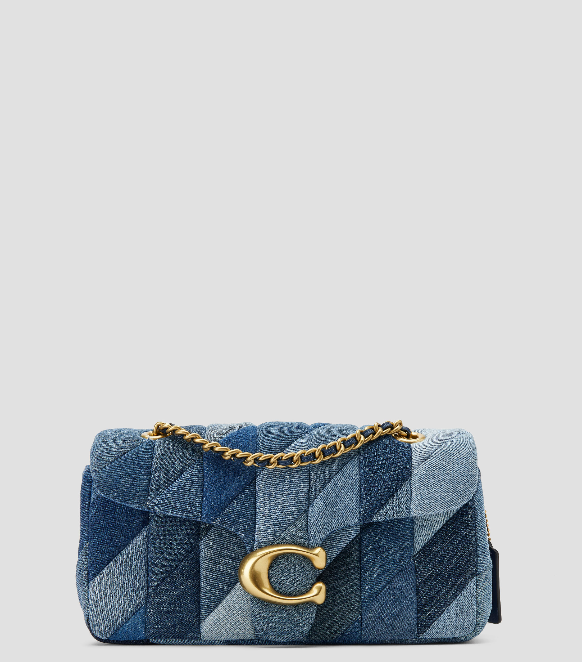 Coach Bolsa Shoulder Tabby azul Mujer |El Palacio de Hierro