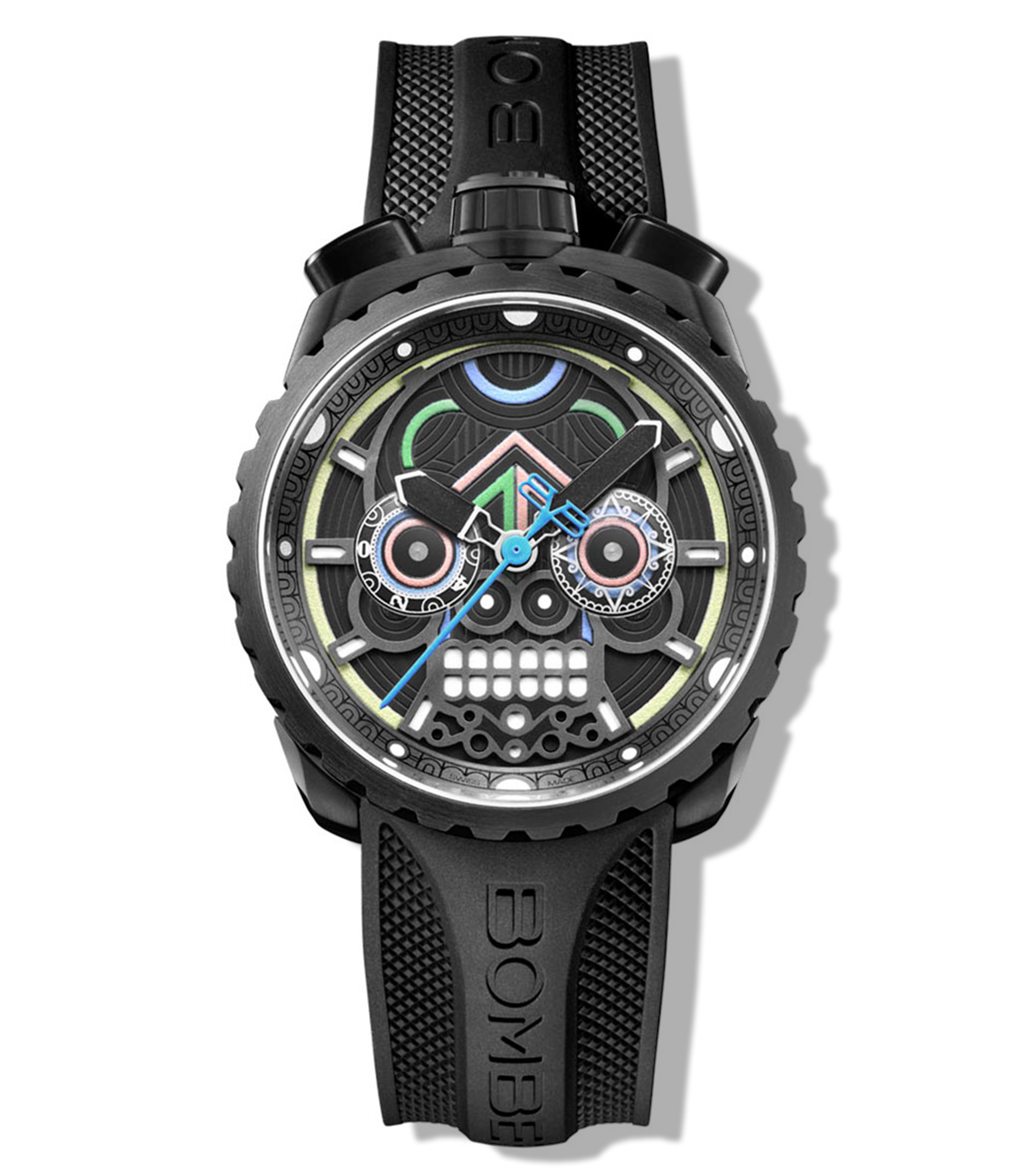BOMBERG Reloj Maya Negro Hombre- El Palacio de Hierro