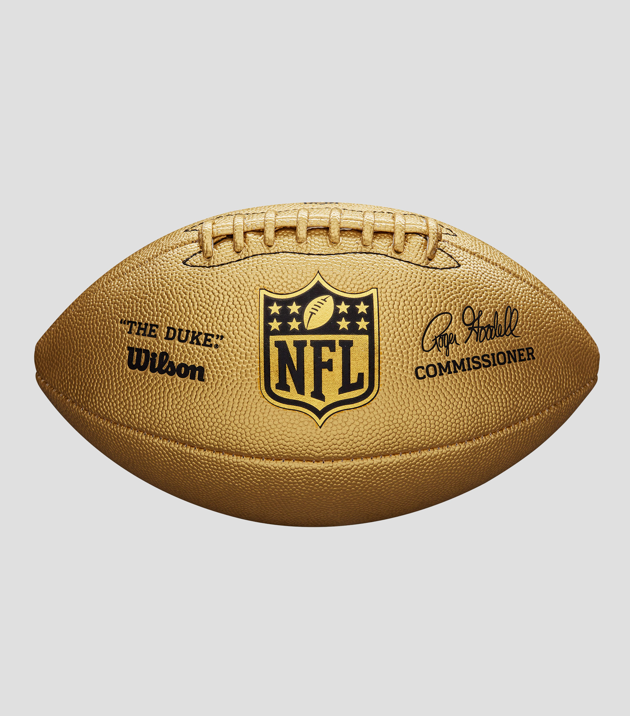 Wilson: Balón para Fútbol Americano NFL "The Duke" Metallic Gold | El ...