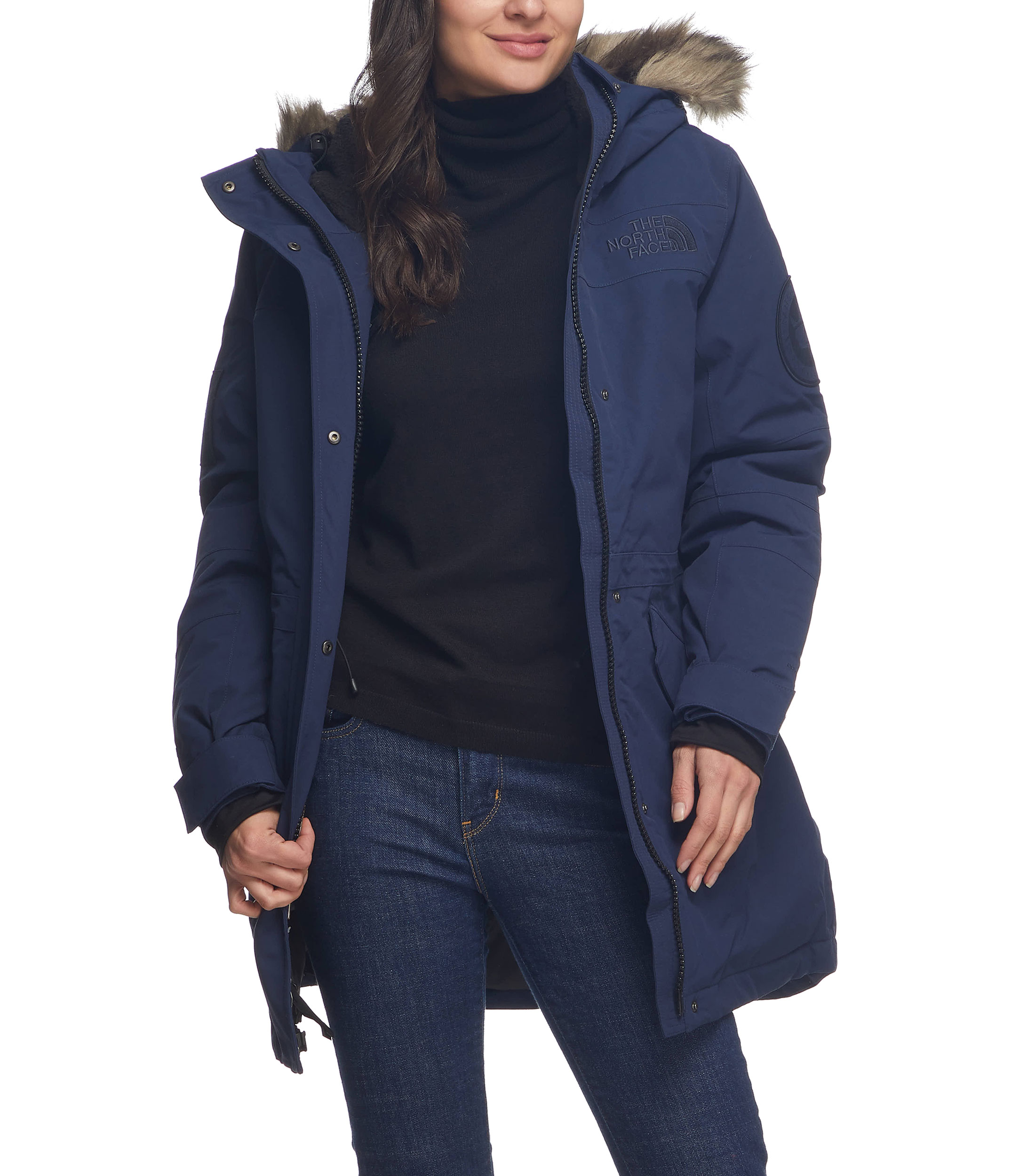 The North Face Parka tres cuartos con cierre Expedition McMurdo Mujer ...