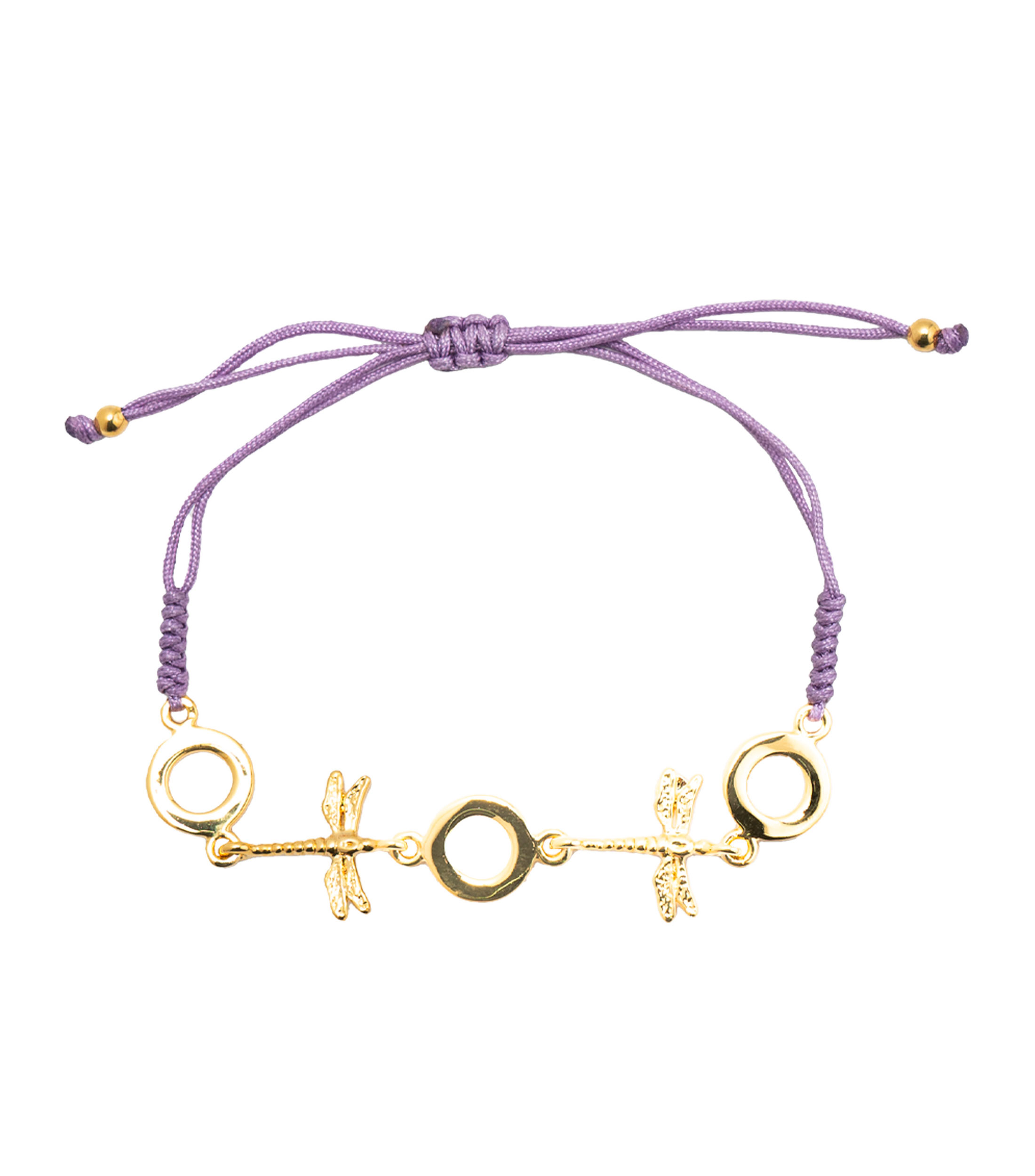 Pineda Covalin Pulsera morada con libélulas Mujer - El Palacio de Hierro