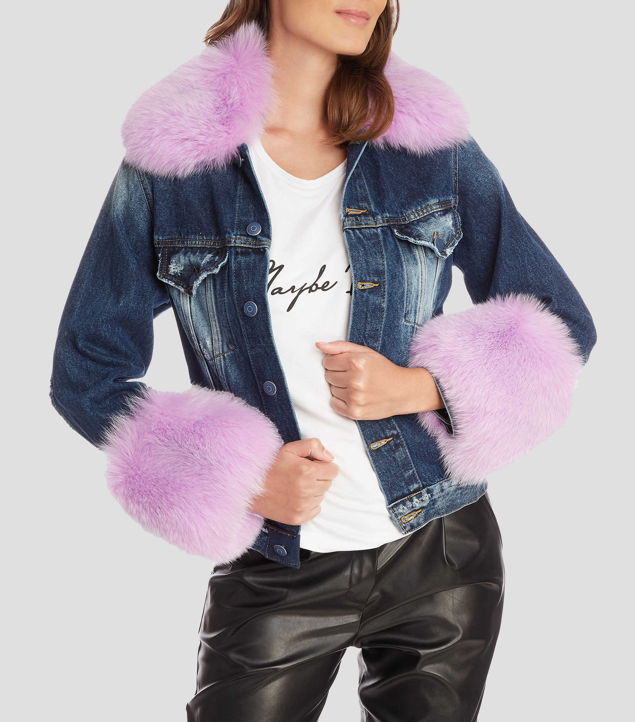 Hanson Chamarra de mezclilla Mujer - El Palacio de Hierro