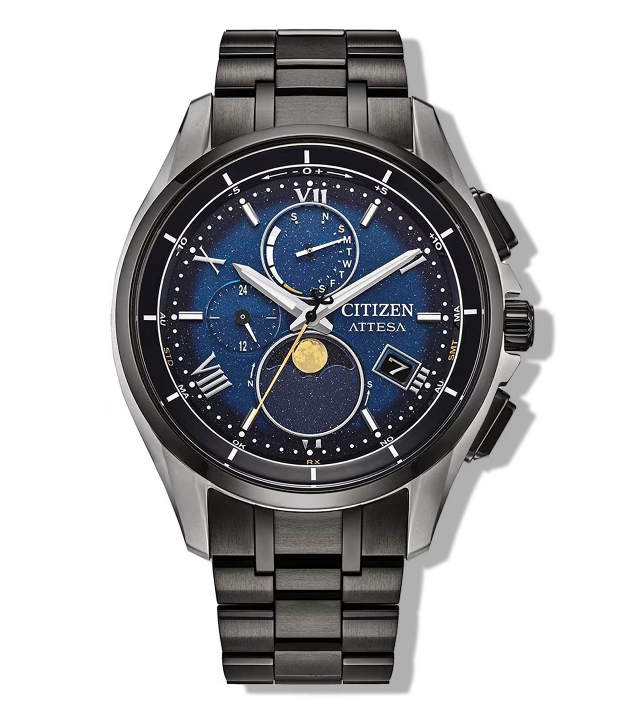 Citizen Reloj para Hombre Attesa H874, Casual, Plateado - El Palacio de ...