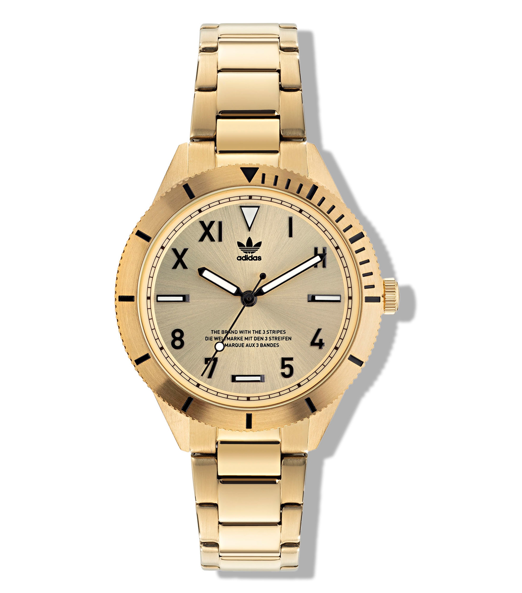 Adidas Reloj Unisex Fashion Edition Three Dorado - El Palacio de Hierro