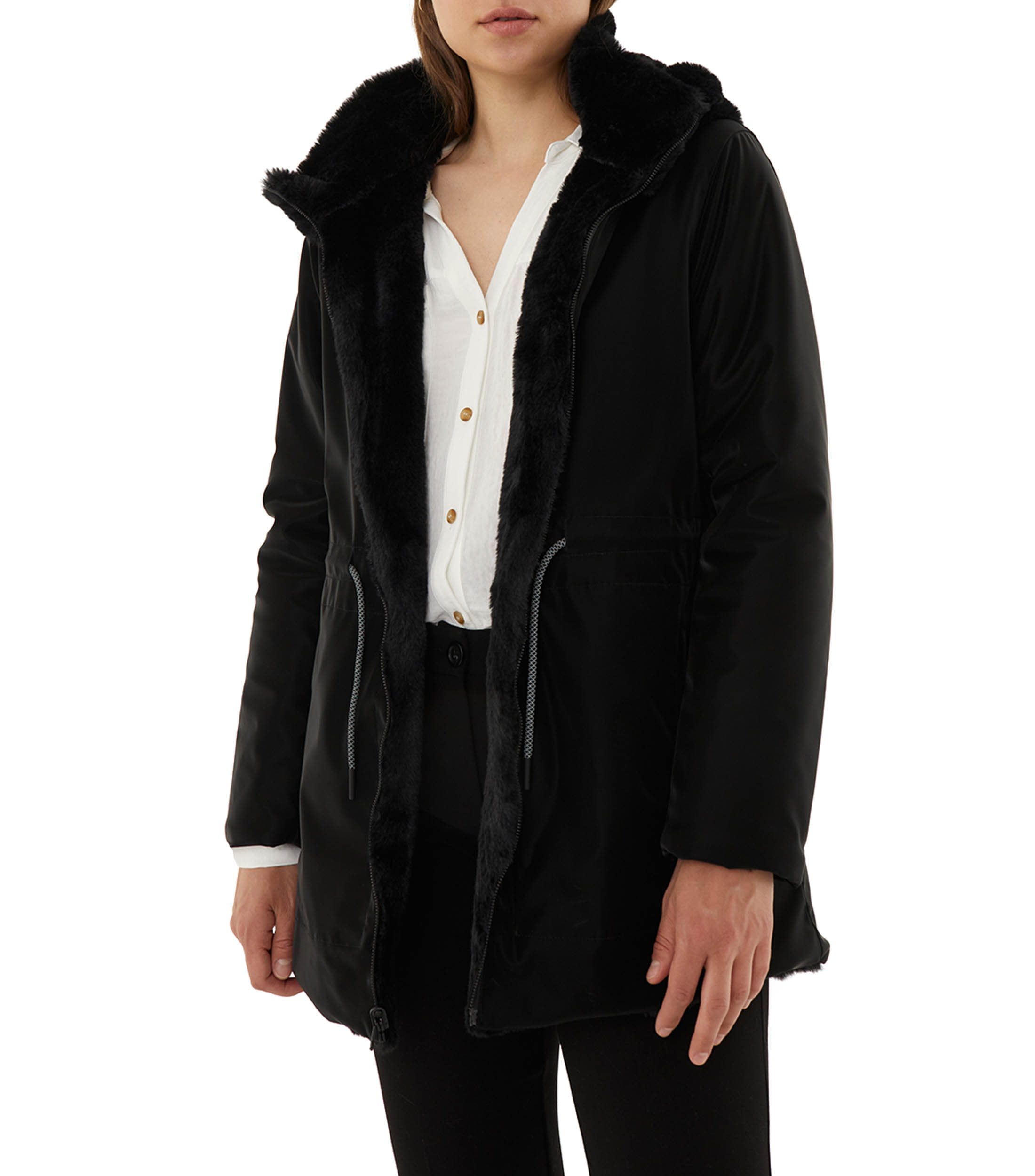 Paz Torras Chamarra Reversible con Capucha Mujer - El Palacio de Hierro