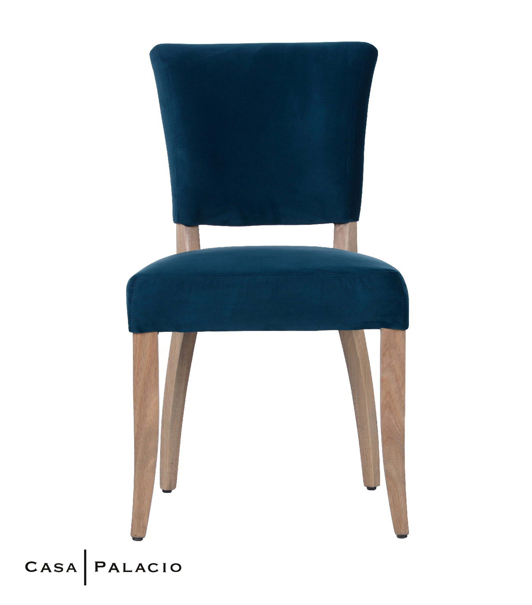 Timothy Oulton: Silla Mimi azul en madera | El Palacio de Hierro