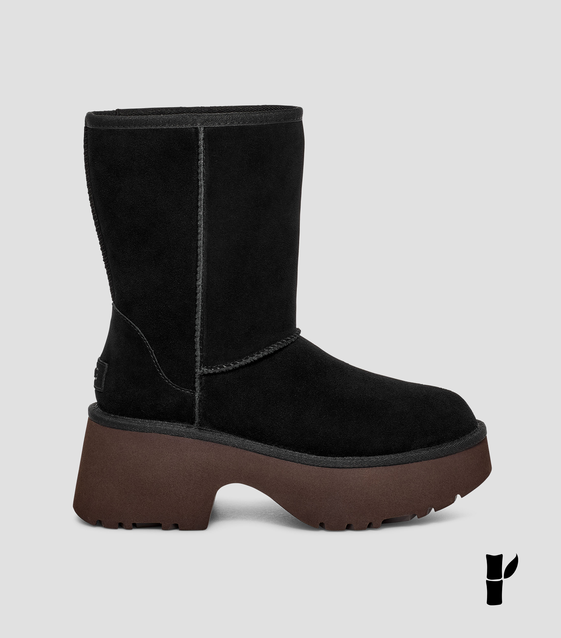 Ugg: Botas medias Classic Short New Heights en piel Mujer | El Palacio ...