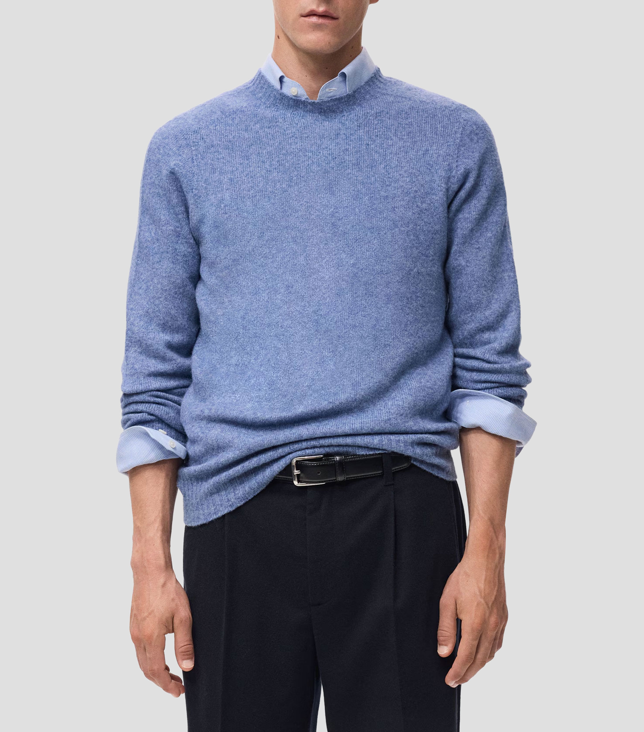 Mango Suéter cuello redondo Hombre |El Palacio de Hierro