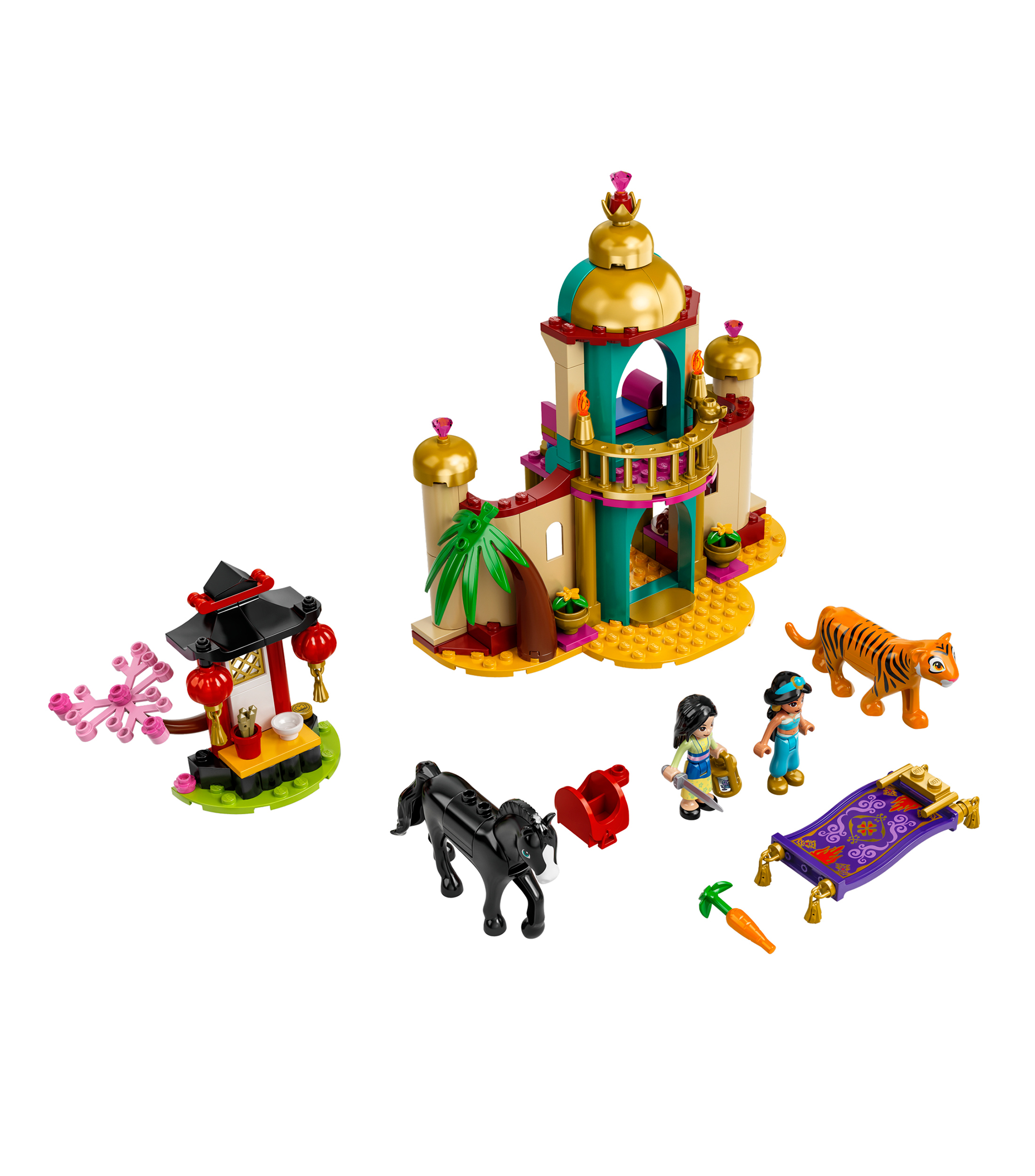 Lego Lego Disney Princess, Aventura de Jasmín y Mulán - El Palacio de ...