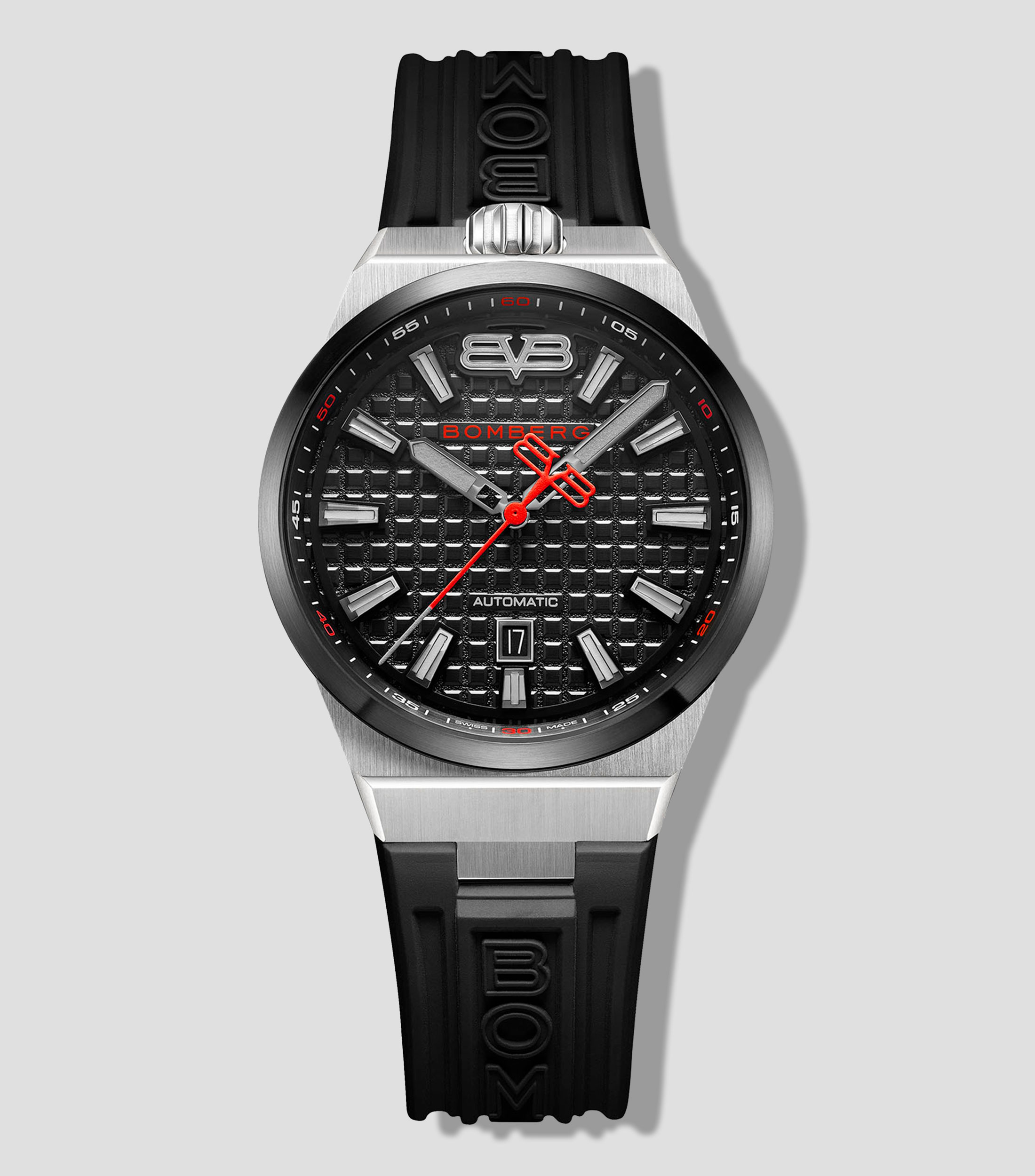 Bomberg Reloj para Hombre Bolt 68 Neo Metrópolis Casual, Plata, negro ...