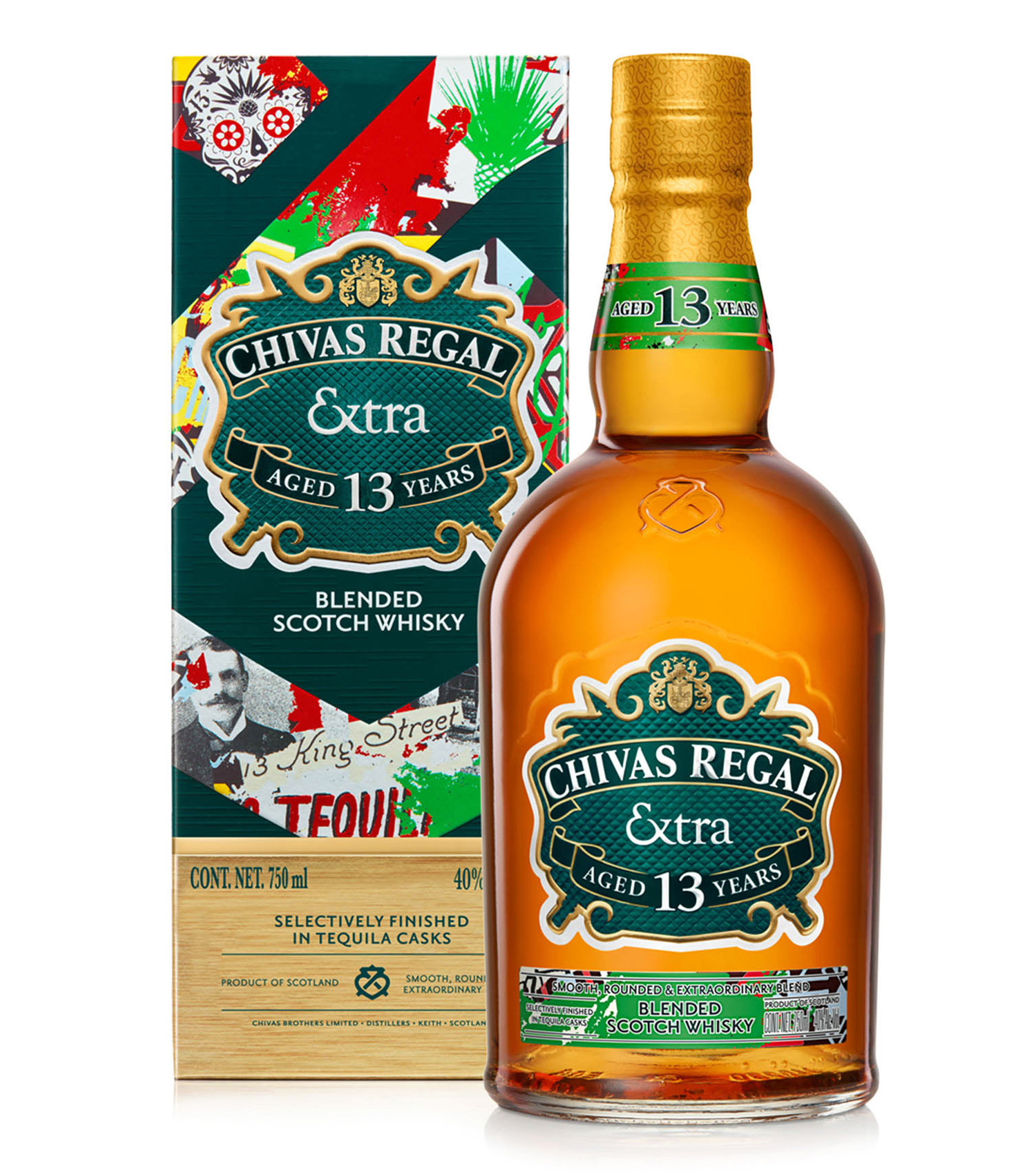 Chivas Regal Whisky Chivas Regal Extra 13 Tequila 750 Ml El Palacio De Hierro