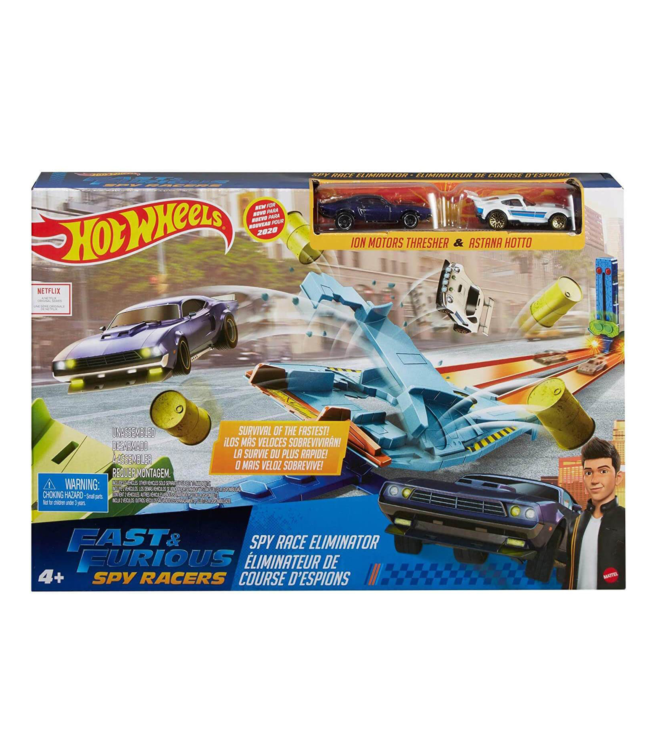 Hot Wheels Fast & Furious Spy Racers Pista de Desafíos - El Palacio de ...