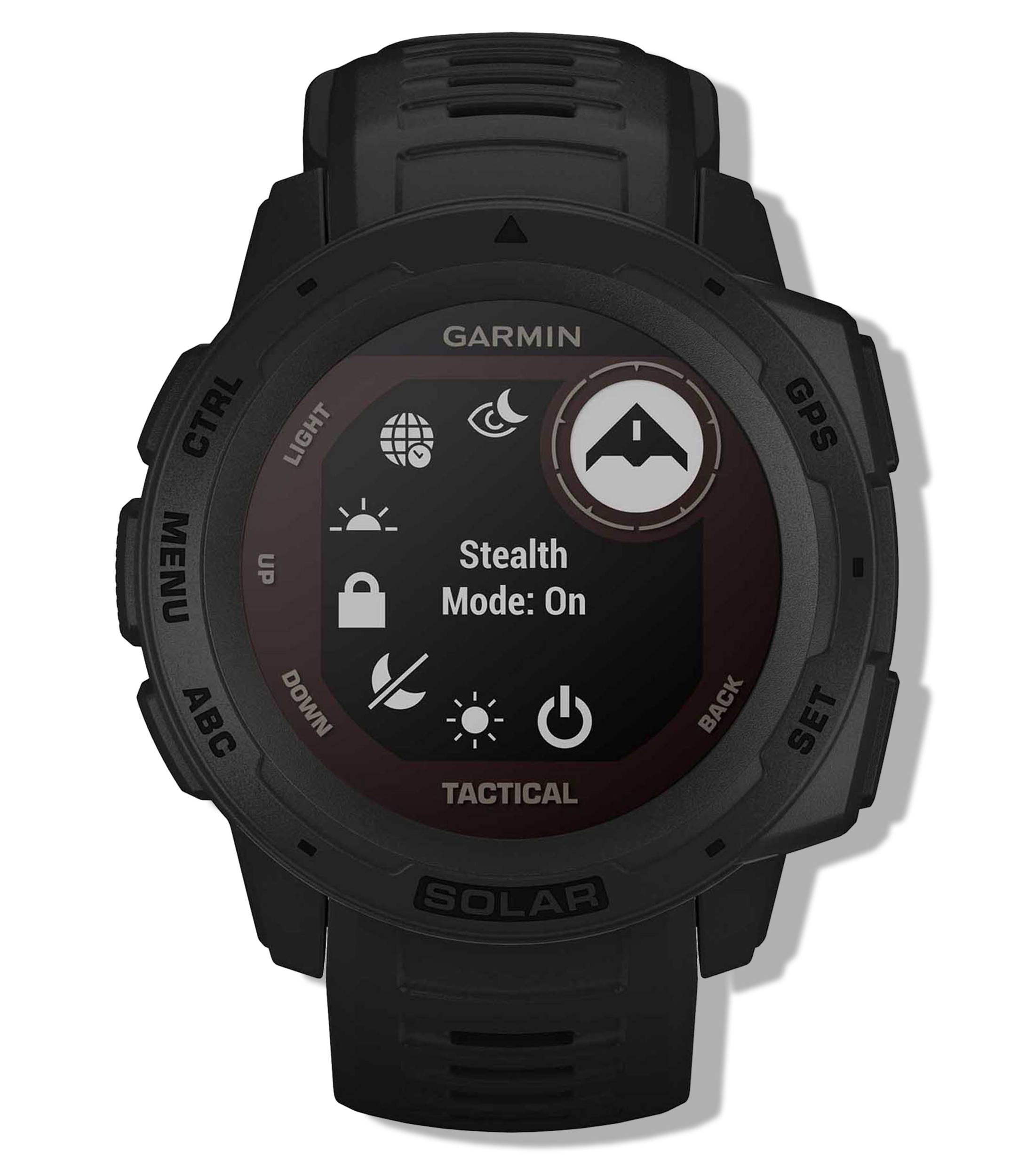 Garmin Monitor Instnct Solar Táctico negro - El Palacio de Hierro