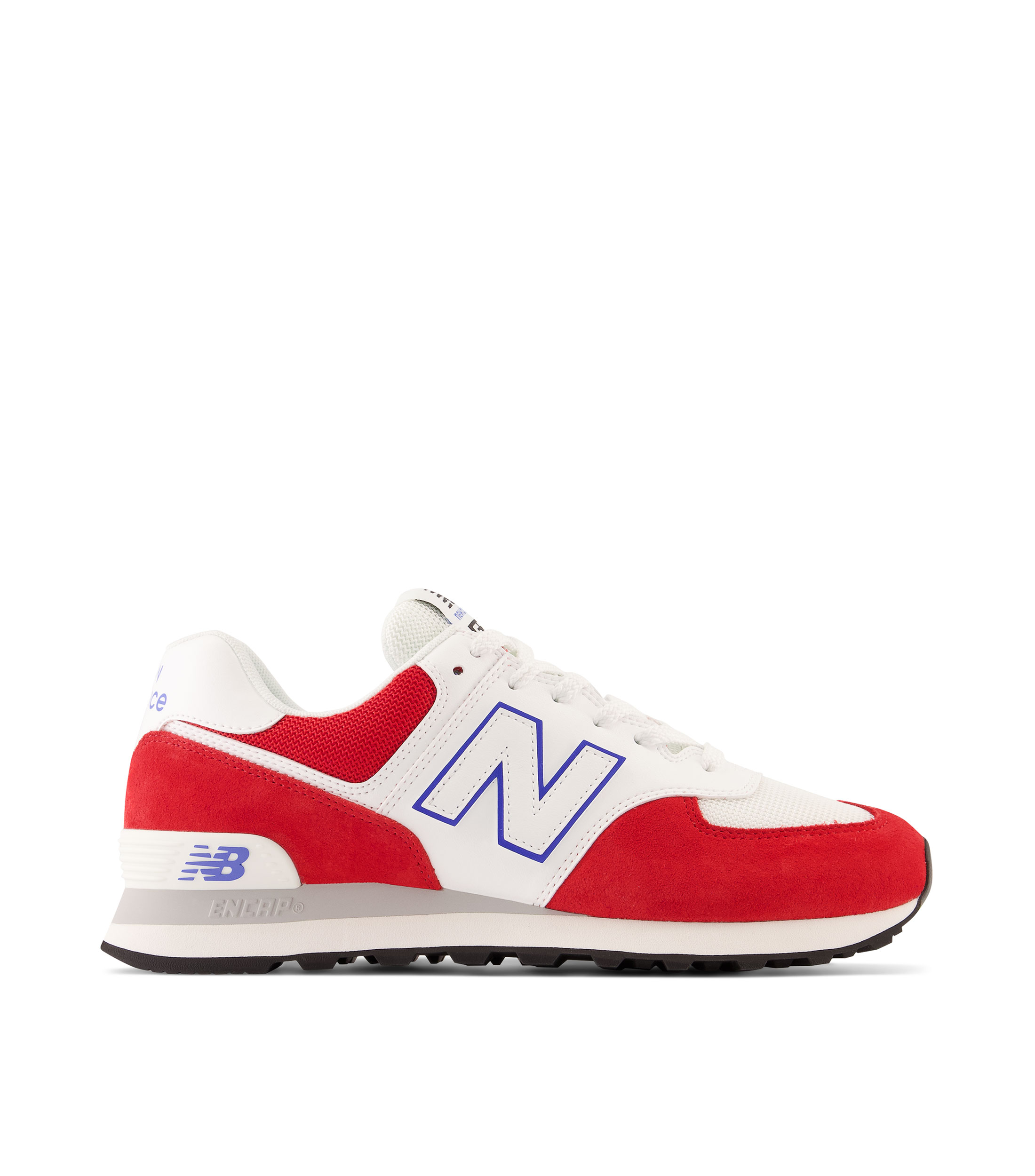 New Balance: Tenis casuales 574 rojos Hombre | El Palacio de Hierro