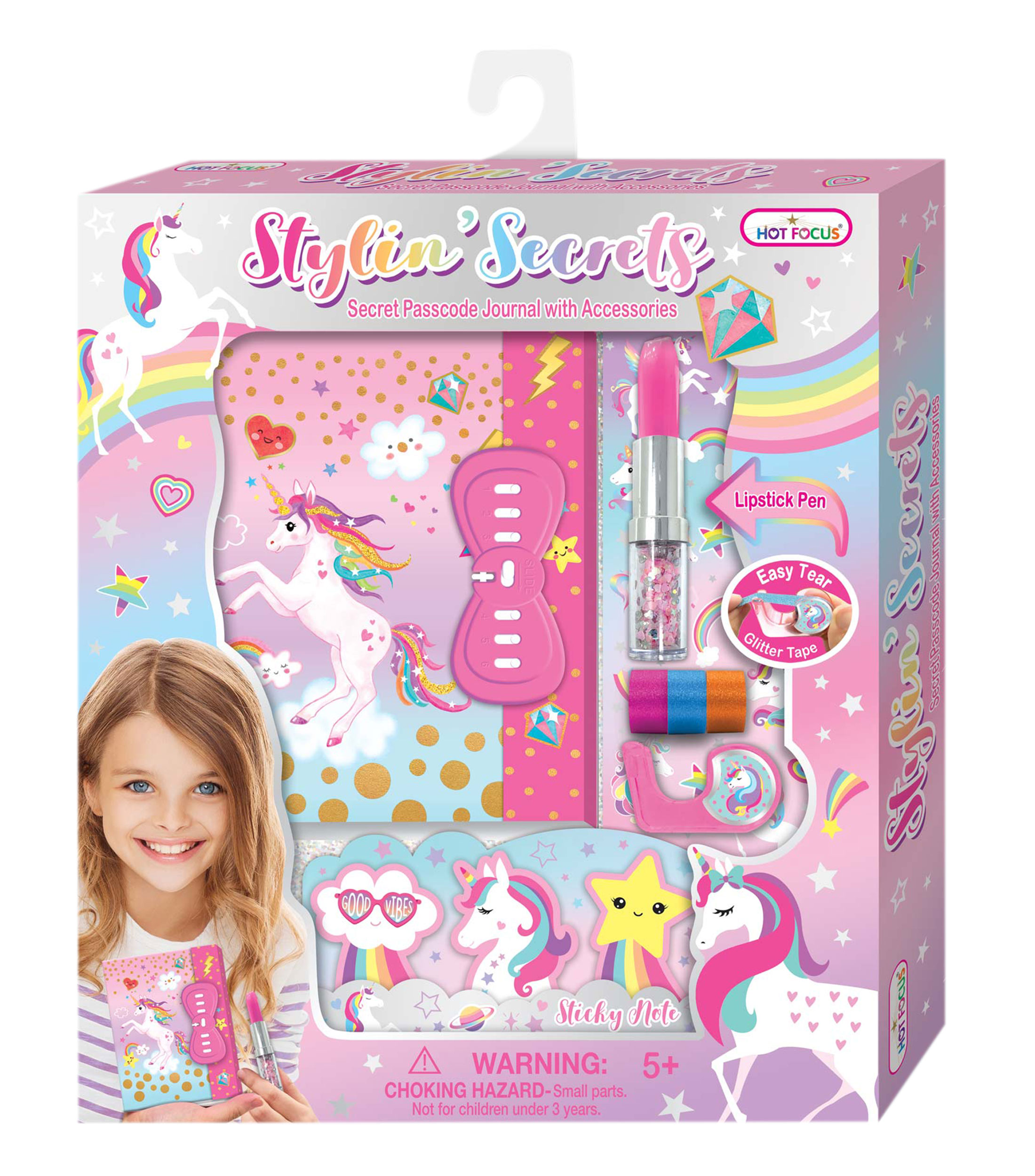 Hot Focus Set Stylin' Secrets Journal - El Palacio de Hierro