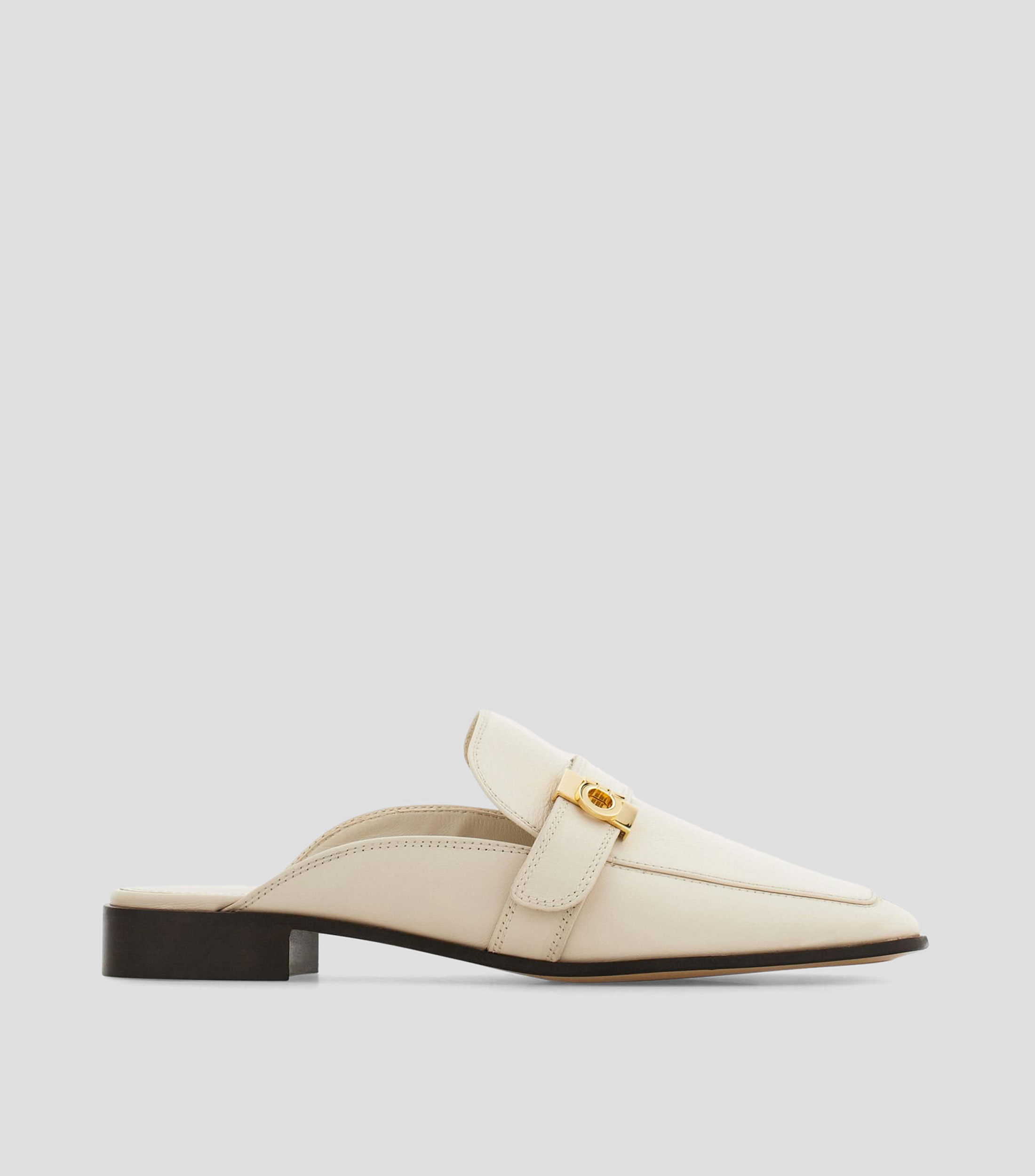 Ferragamo Mules en Cabritilla Mujer |El Palacio de Hierro