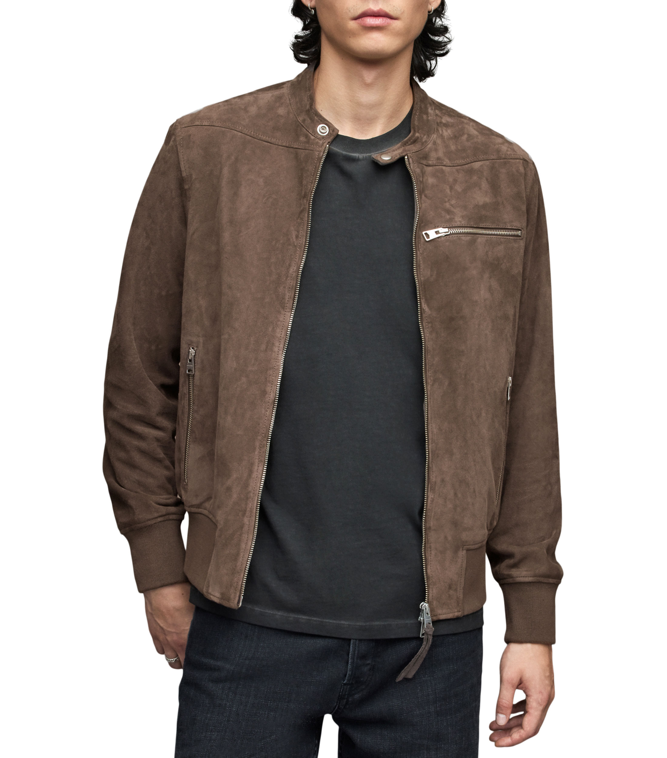 AllSaints Chamarra Biker Hombre - El Palacio de Hierro