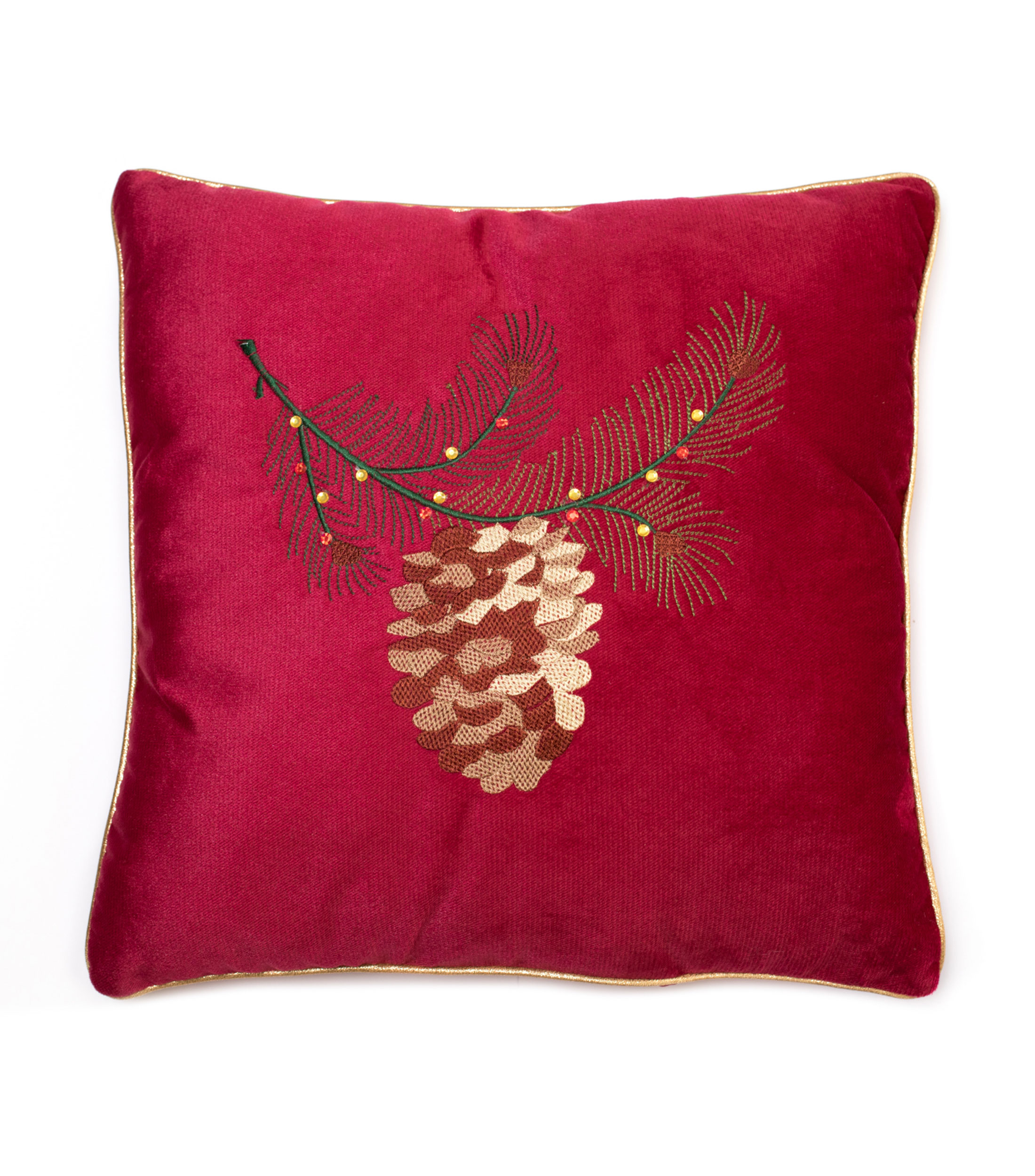 Barttola: Cojín navideño grande Frozen Bellota rojo | El Palacio de Hierro