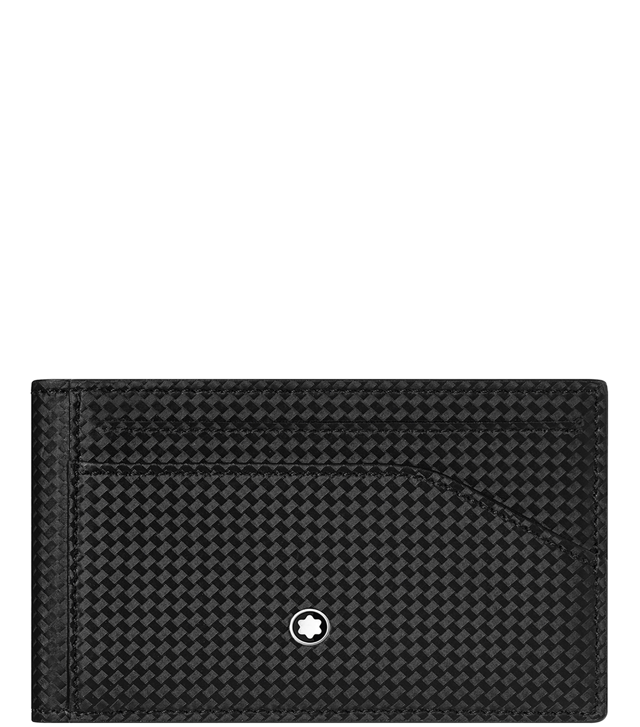 Montblanc Tarjetero bifold en piel geométrico Hombre- El Palacio de Hierro