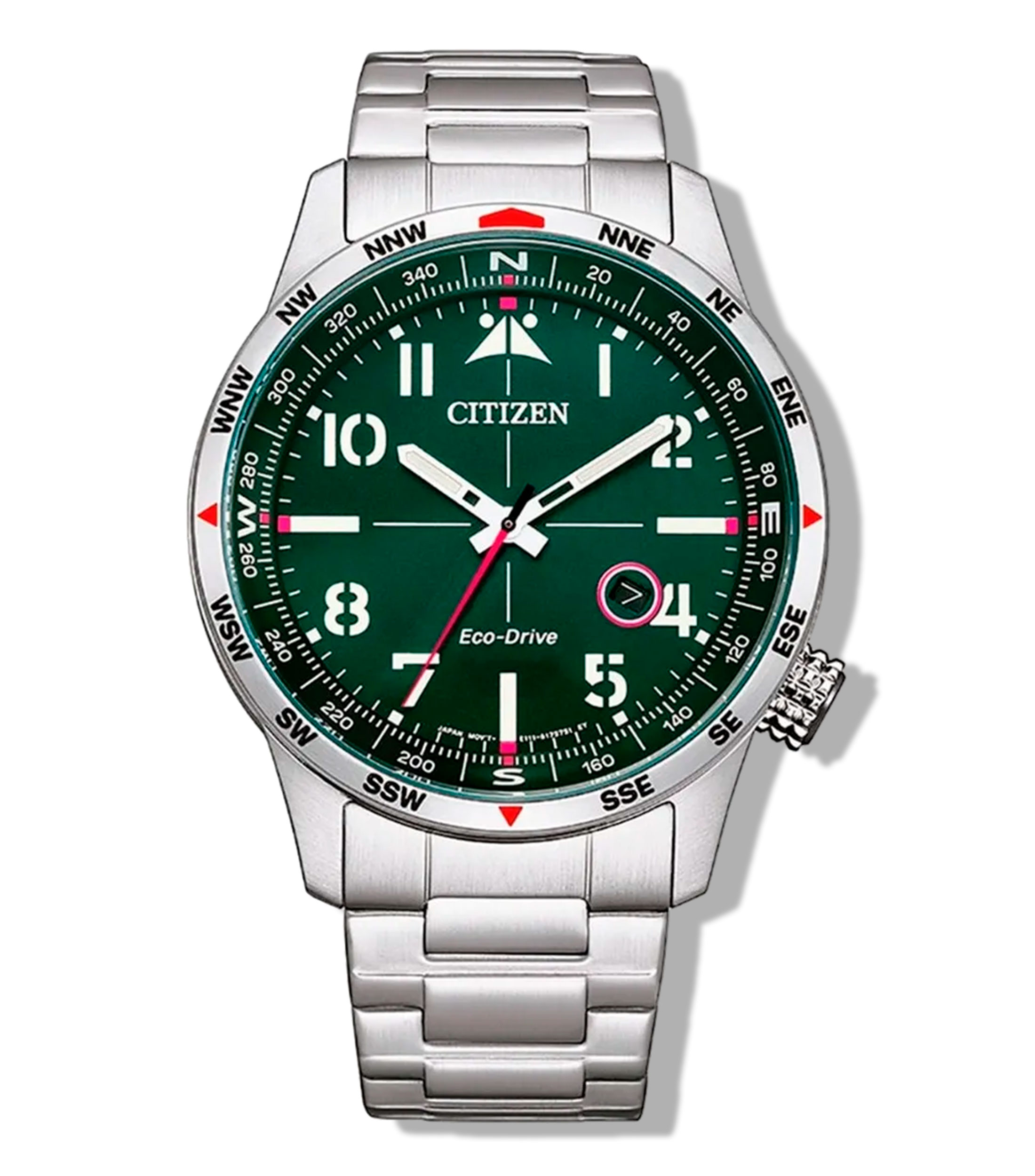 Citizen Reloj para hombre Aviator deportivo, plateado - El Palacio de ...