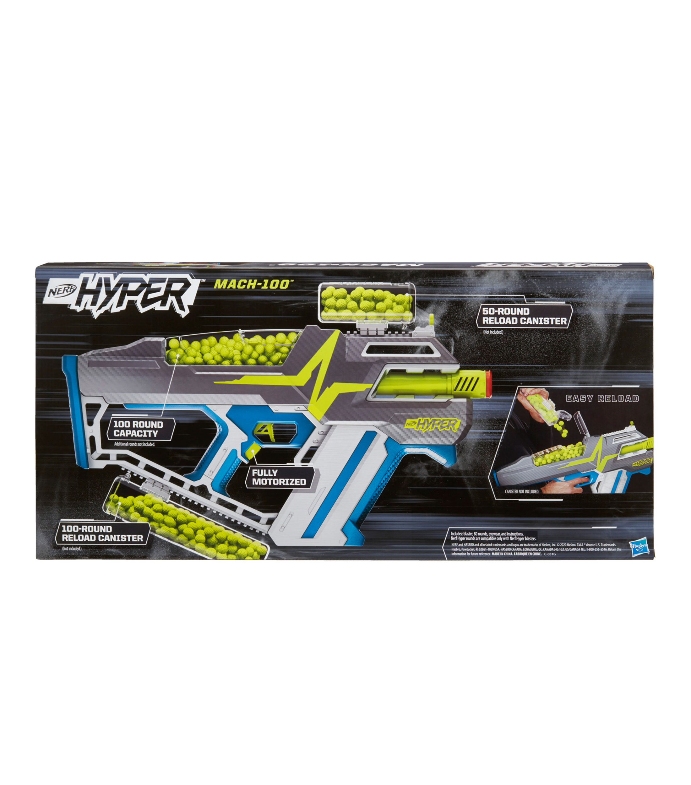 Nerf Lanzador Hyper Mach 100 - El Palacio de Hierro