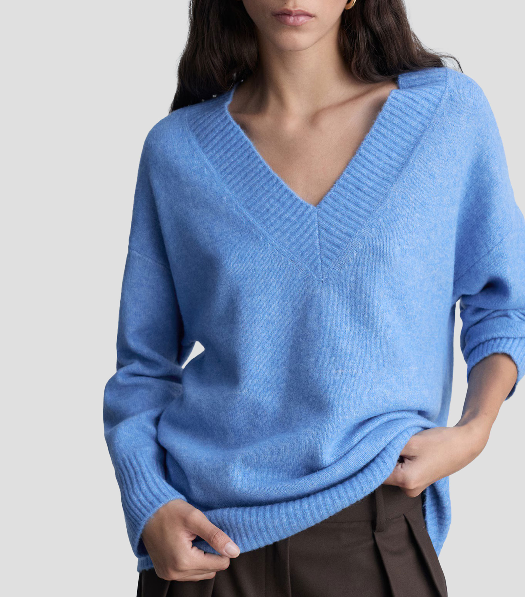 Mango Suéter cuello V Mujer - El Palacio de Hierro