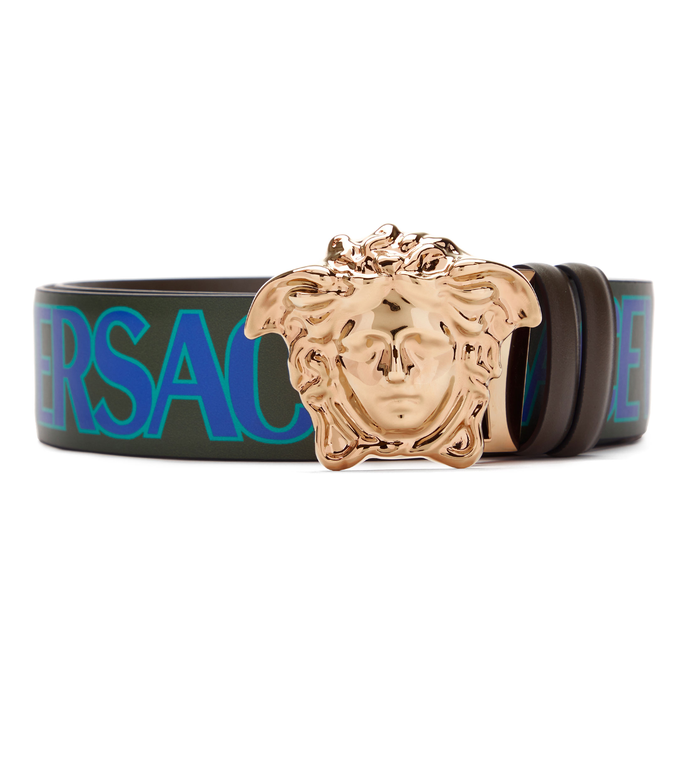 Versace: Cinturón en piel casual Hombre | El Palacio de Hierro