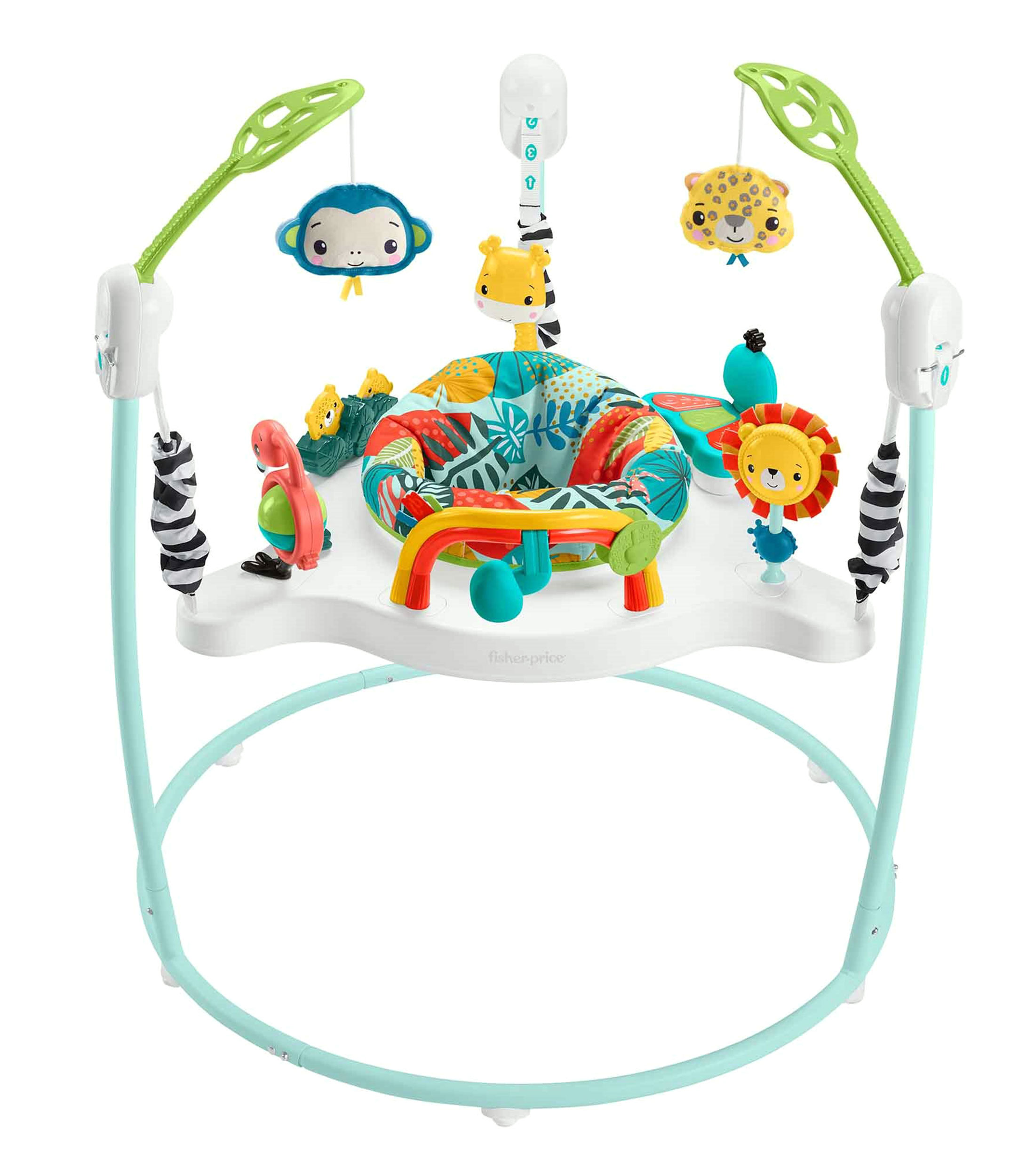 Fisher-Price: Juguete para bebé brincolín Saltos en la Jungla | El ...