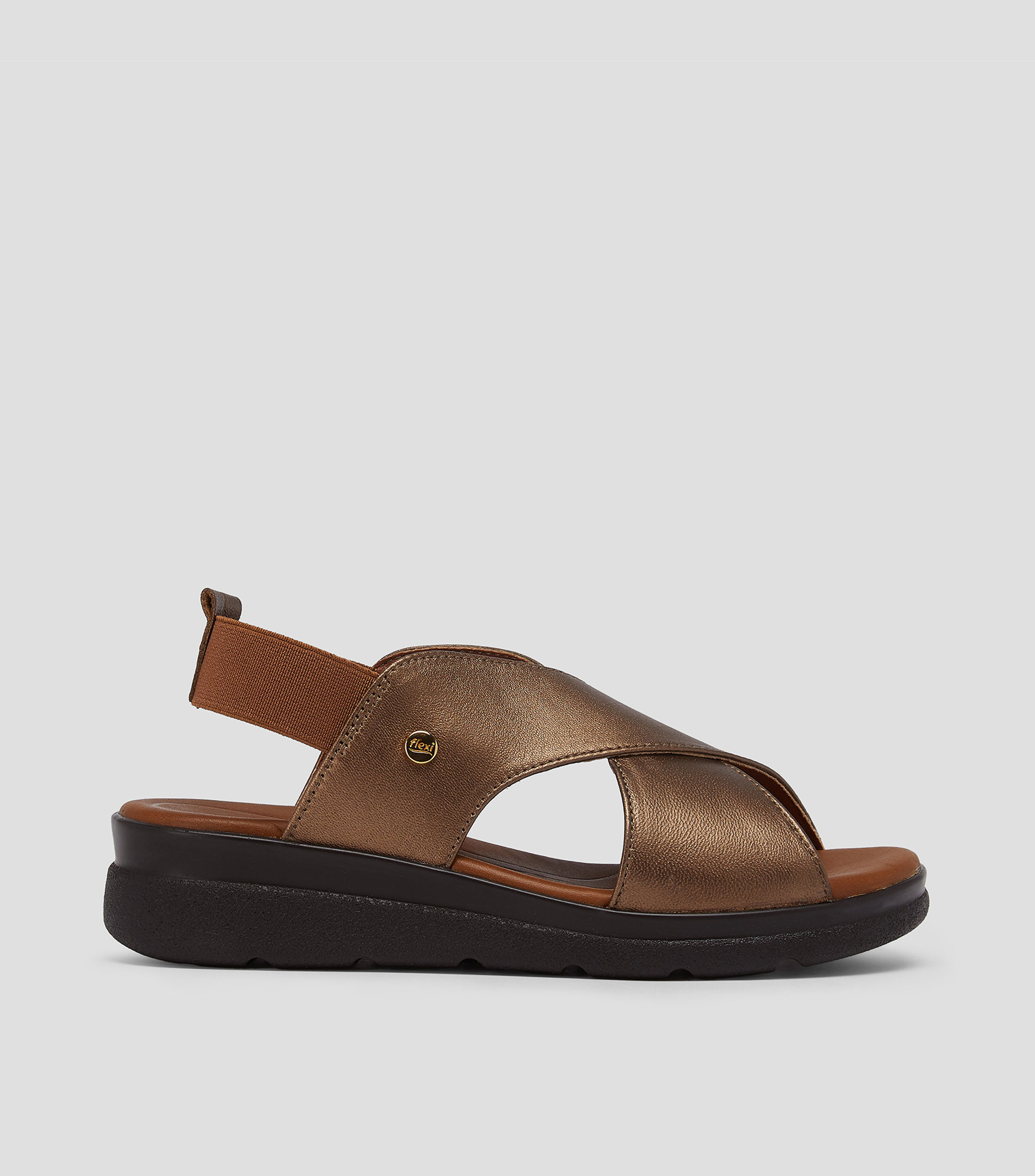 Flexi: Sandalias Tacón Bajo de Cuña Dariana Mujer | El Palacio de Hierro