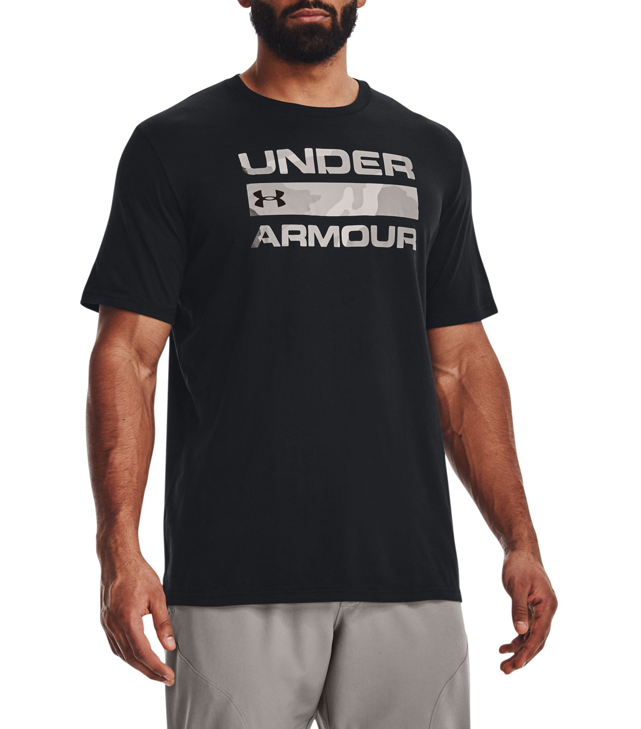 Under Armour: Playera para exploración UA Stacked Logo Fill Hombre | El ...