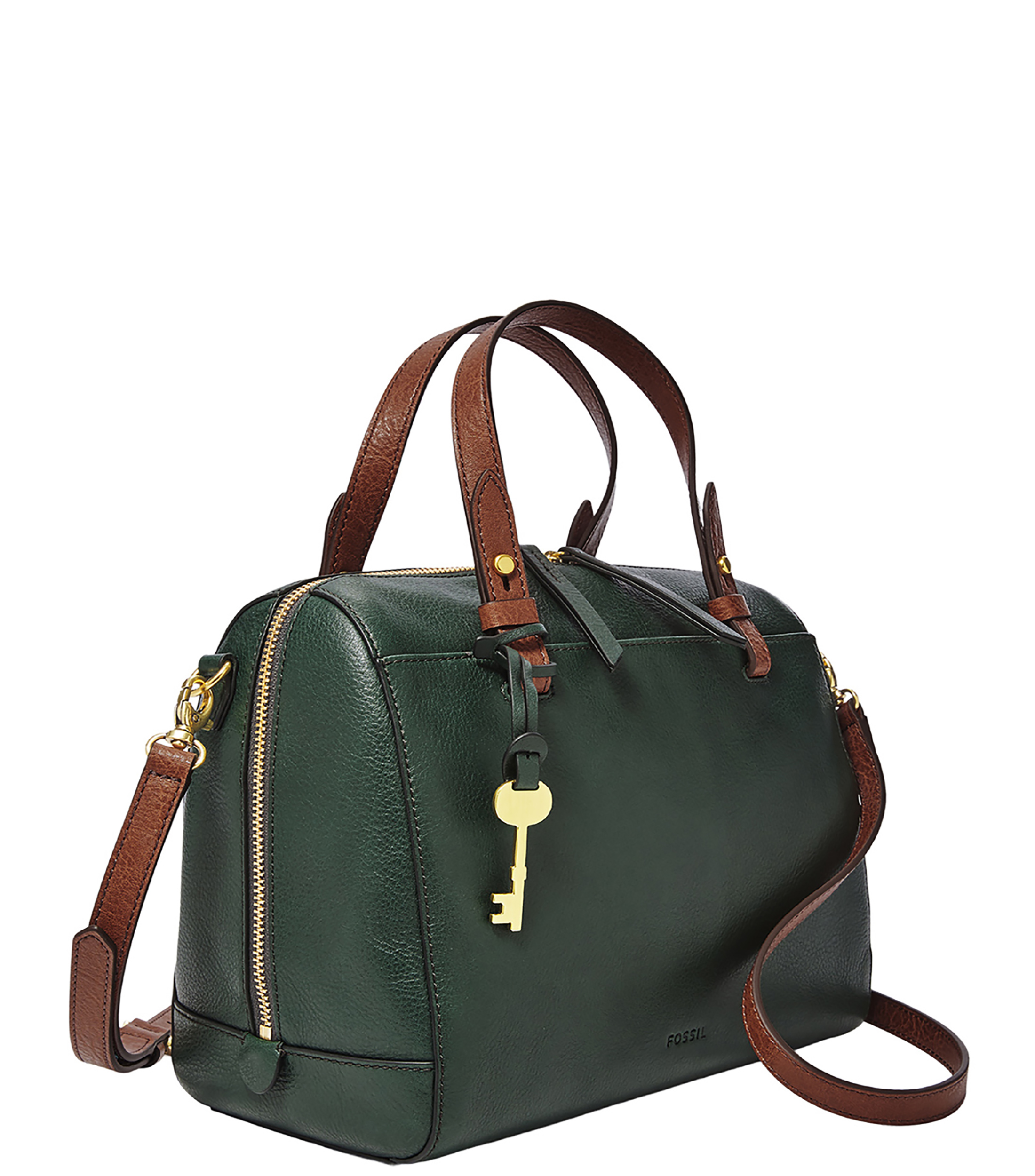 Fossil Bolso satchel Rachel en piel