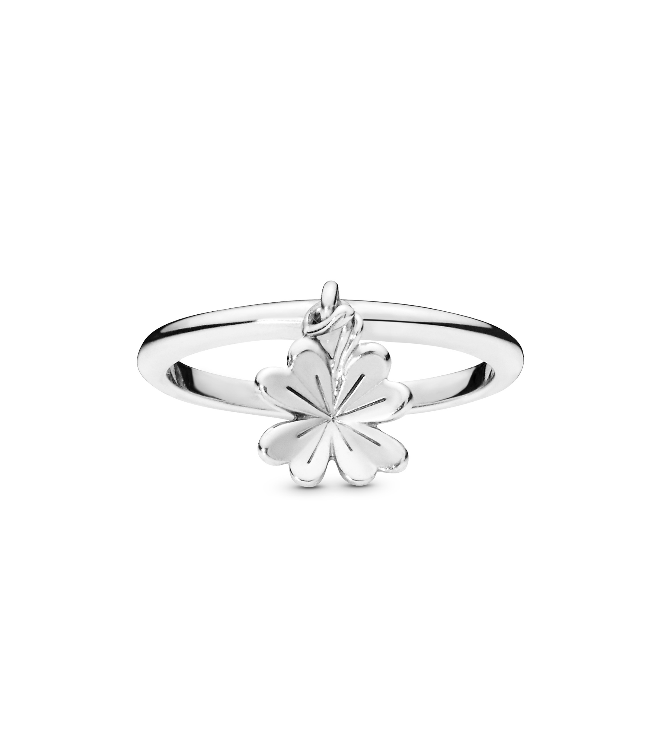 Pandora Anillo en plata Dangling Clover Mujer Talla: 50 - El Palacio de ...