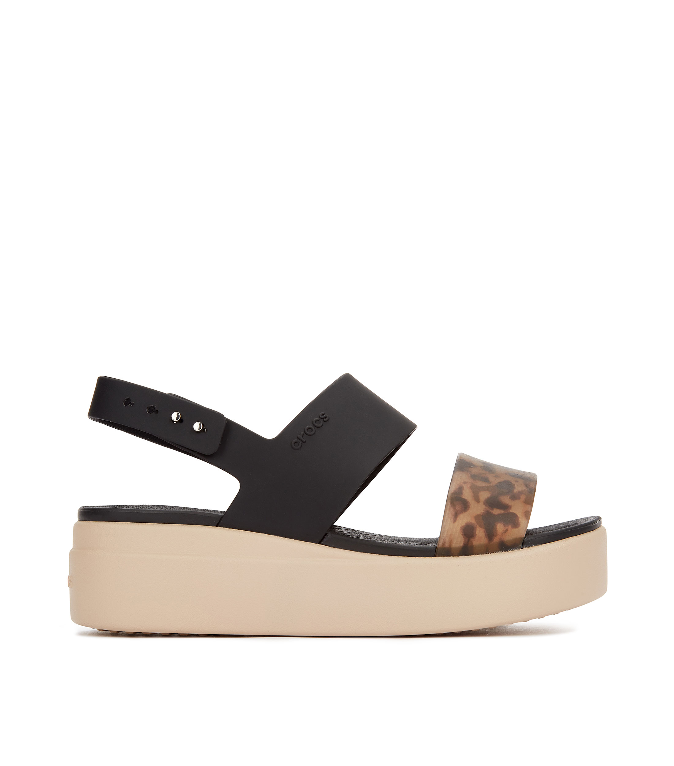 Crocs Sandalias con tacón bajo de cuña Brookly Mujer - El Palacio de Hierro