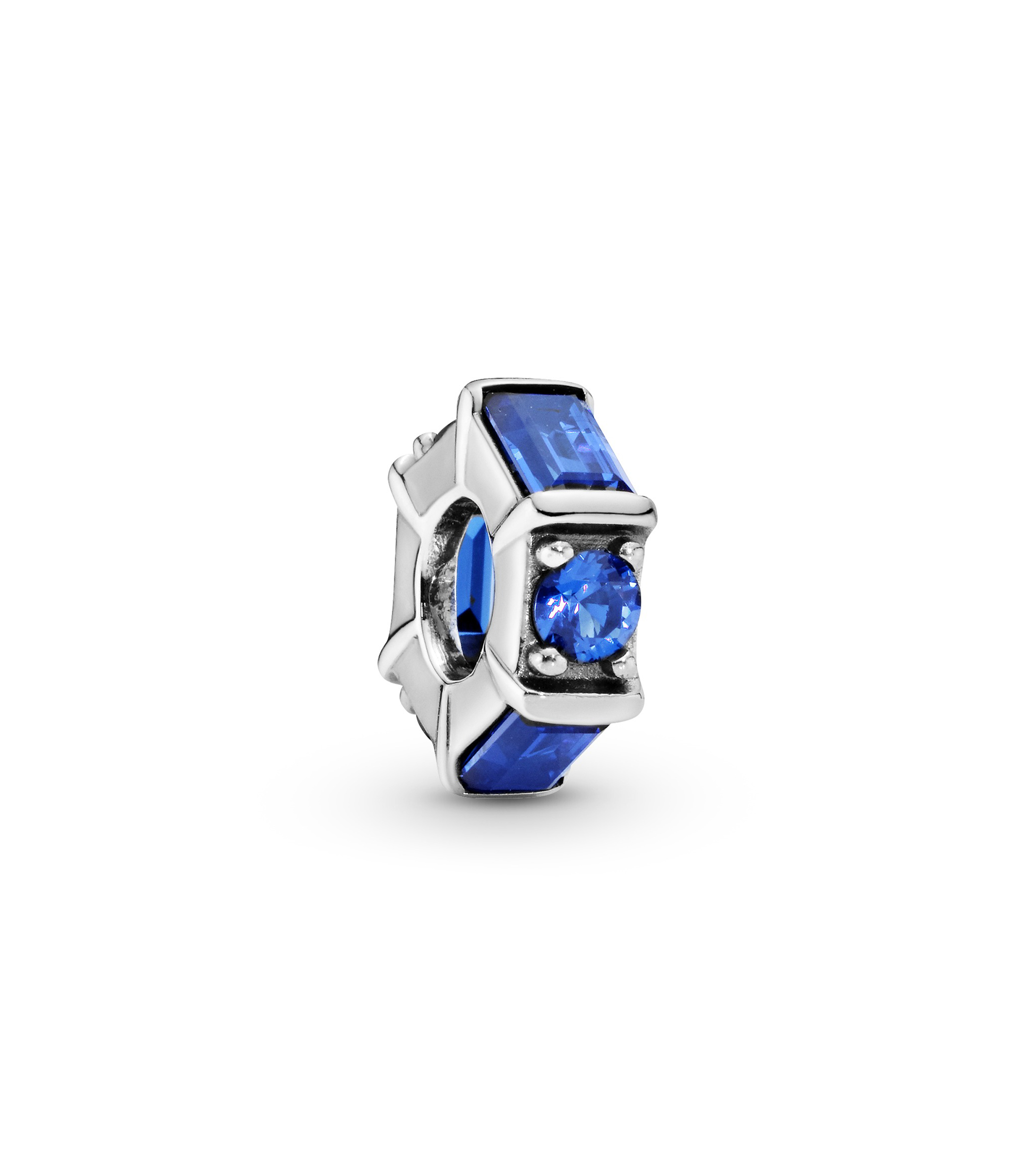 Pandora Charm en plata Espaciador Cubo de Hielo Azul Unisex - El ...